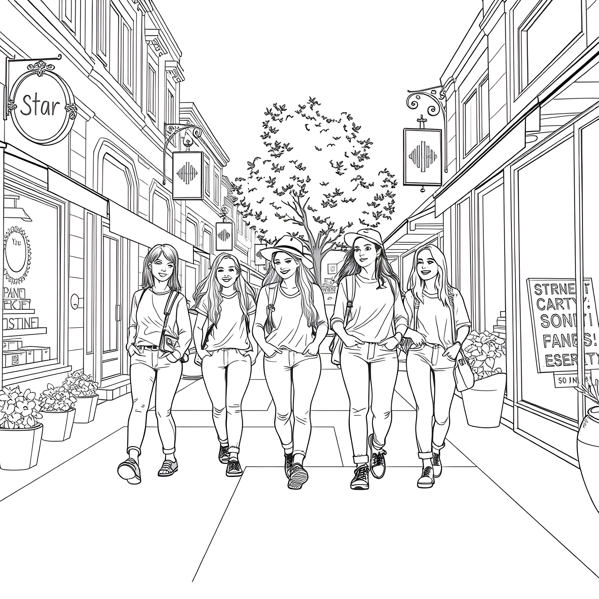 13 Best Teenager Coloring Pages (Free Printable PDFs)