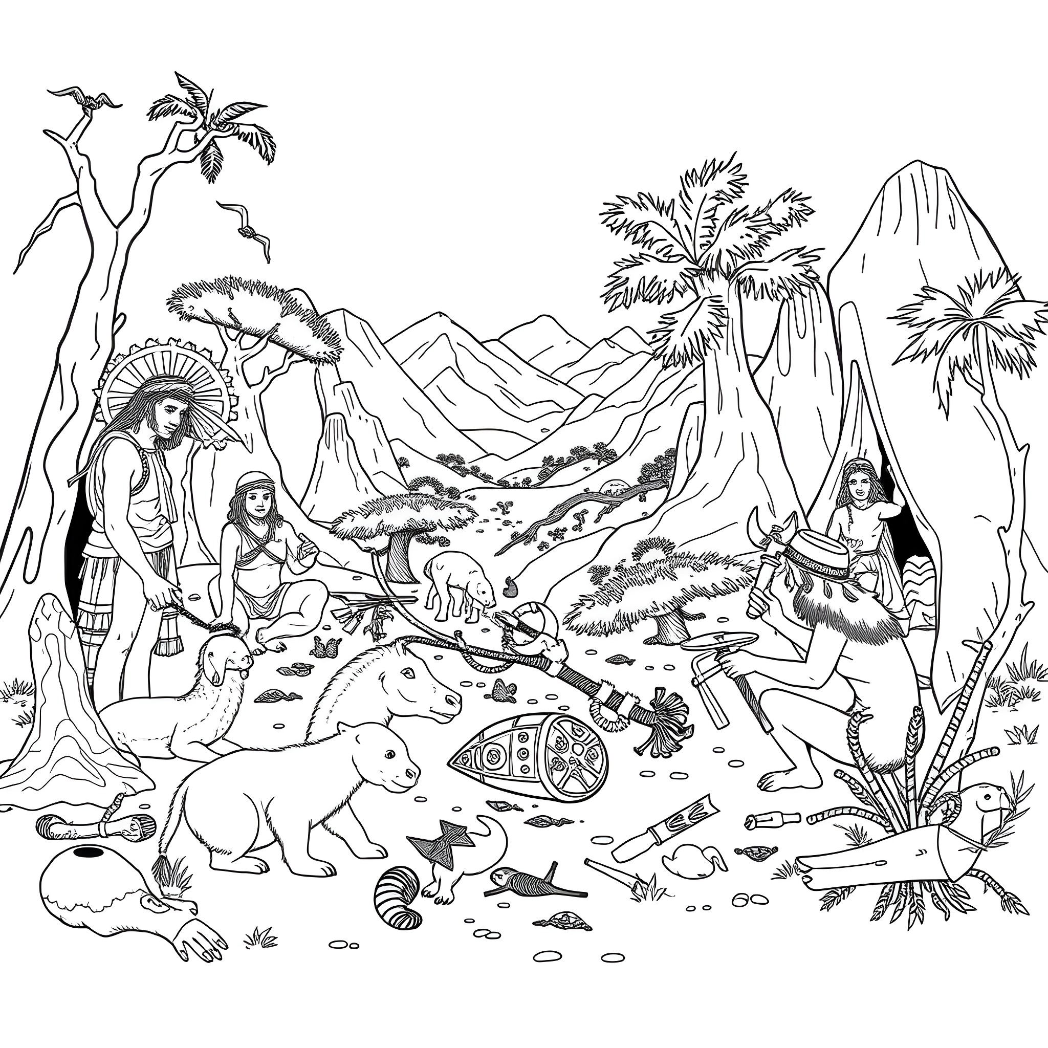 Best People Coloring Pages (Free Printable PDF)