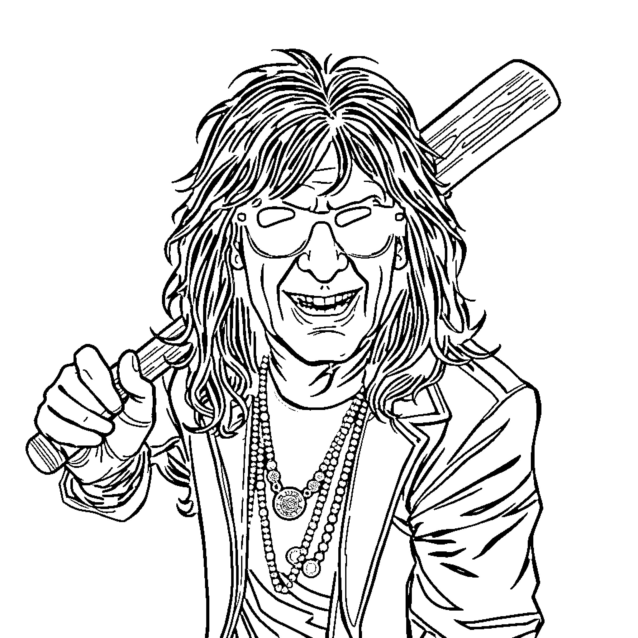 Best Ozzy Osbourne Coloring Pages (Free Printable PDF)