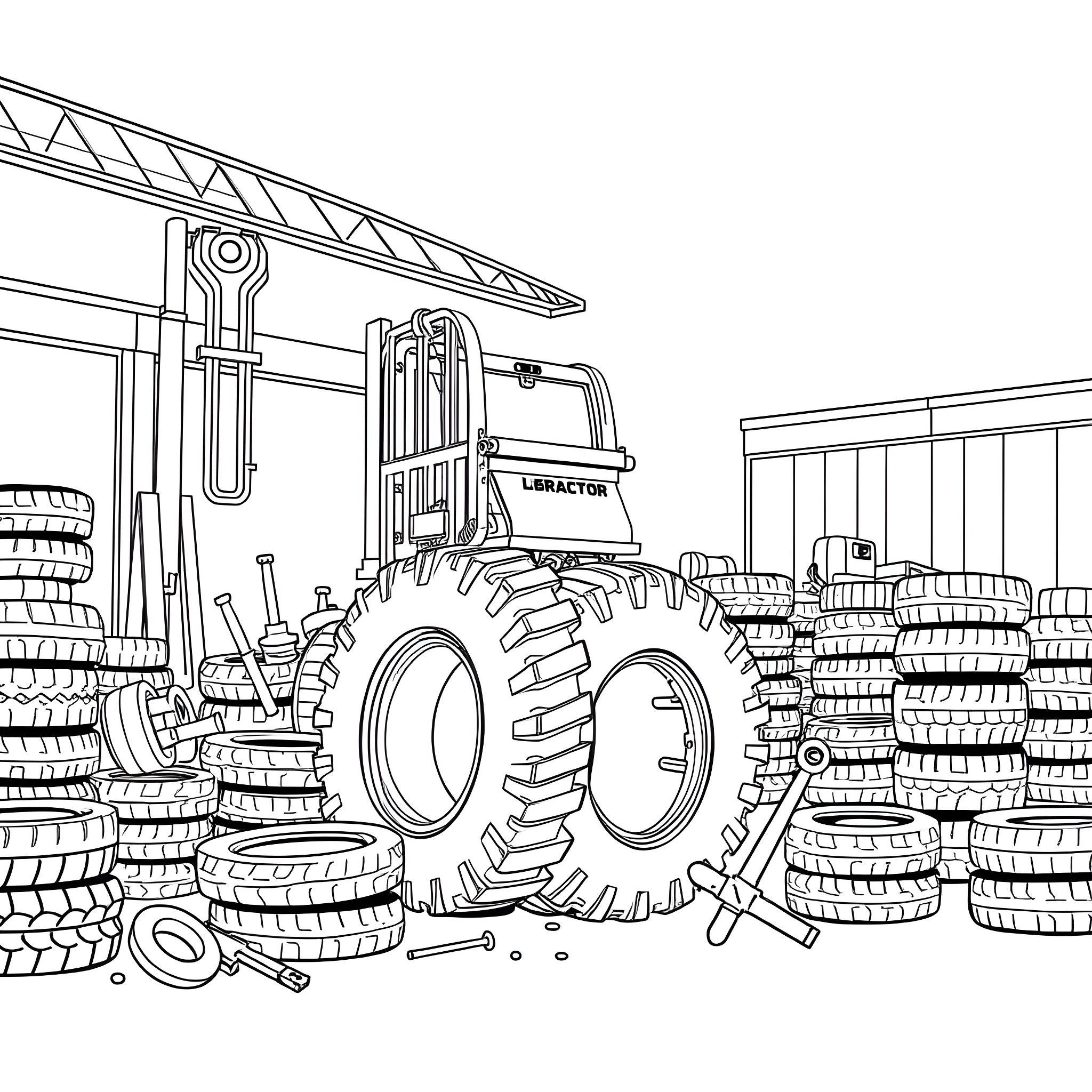 Best Tire Compactor Coloring Pages (Free Printable PDF)