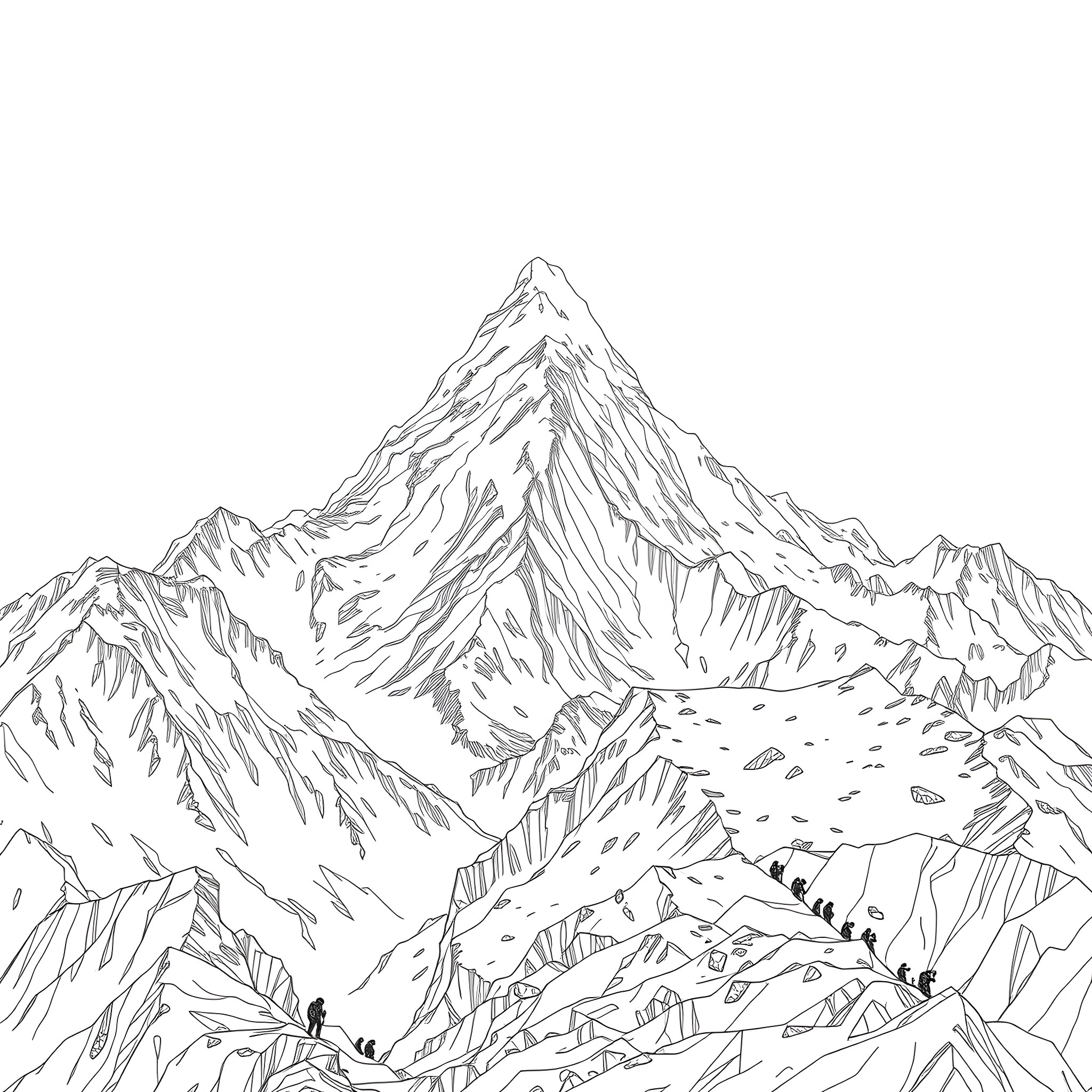 7 Best Everest Coloring Pages (Free Printable PDFs)