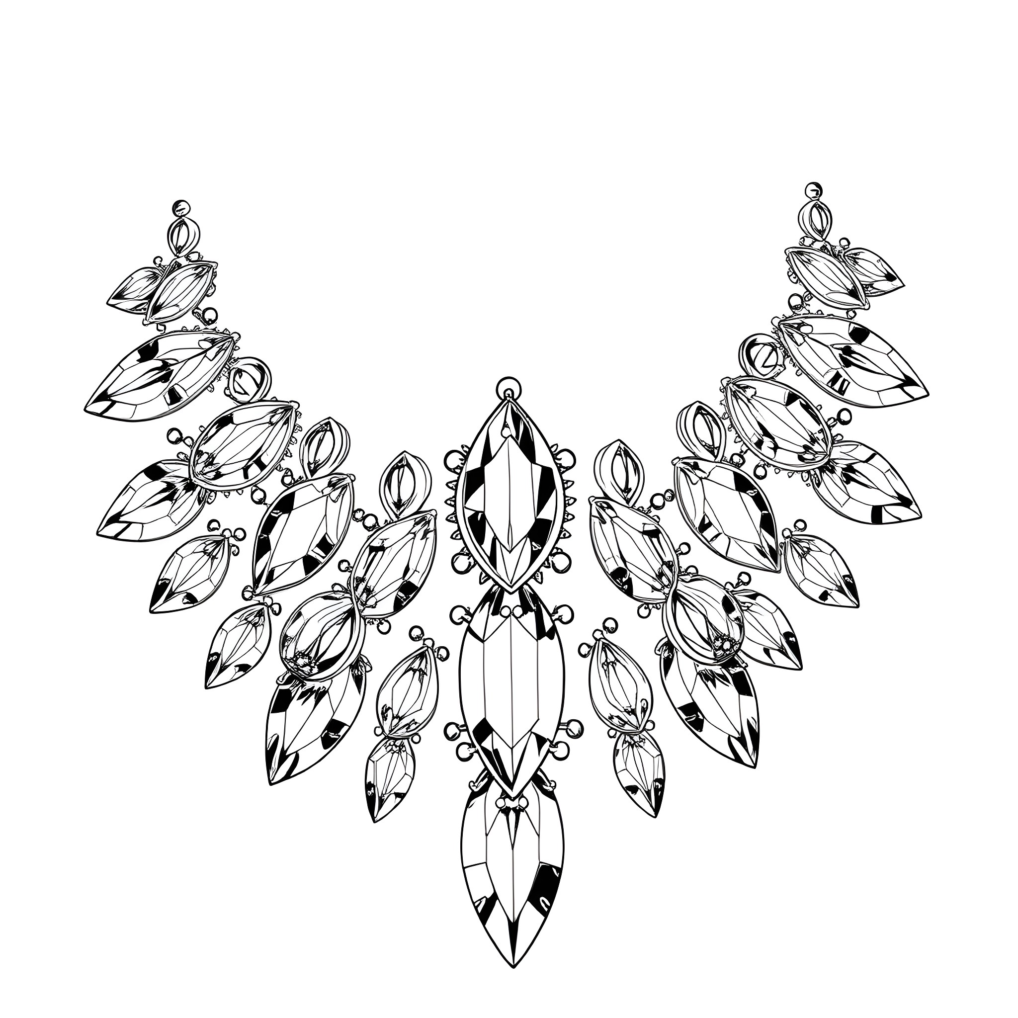 Best Necklace Coloring Pages (Free Printable PDF)