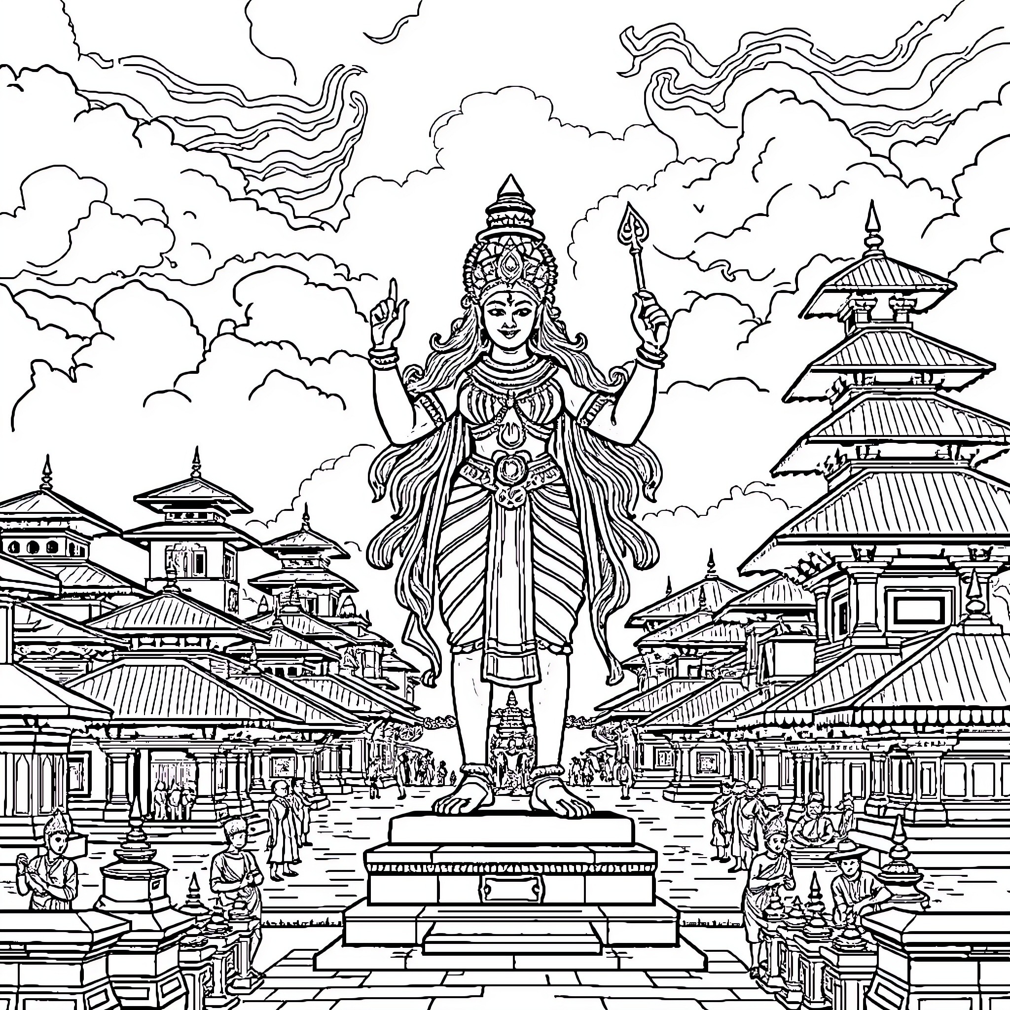 Best Goddess Coloring Pages (Free Printable PDF)