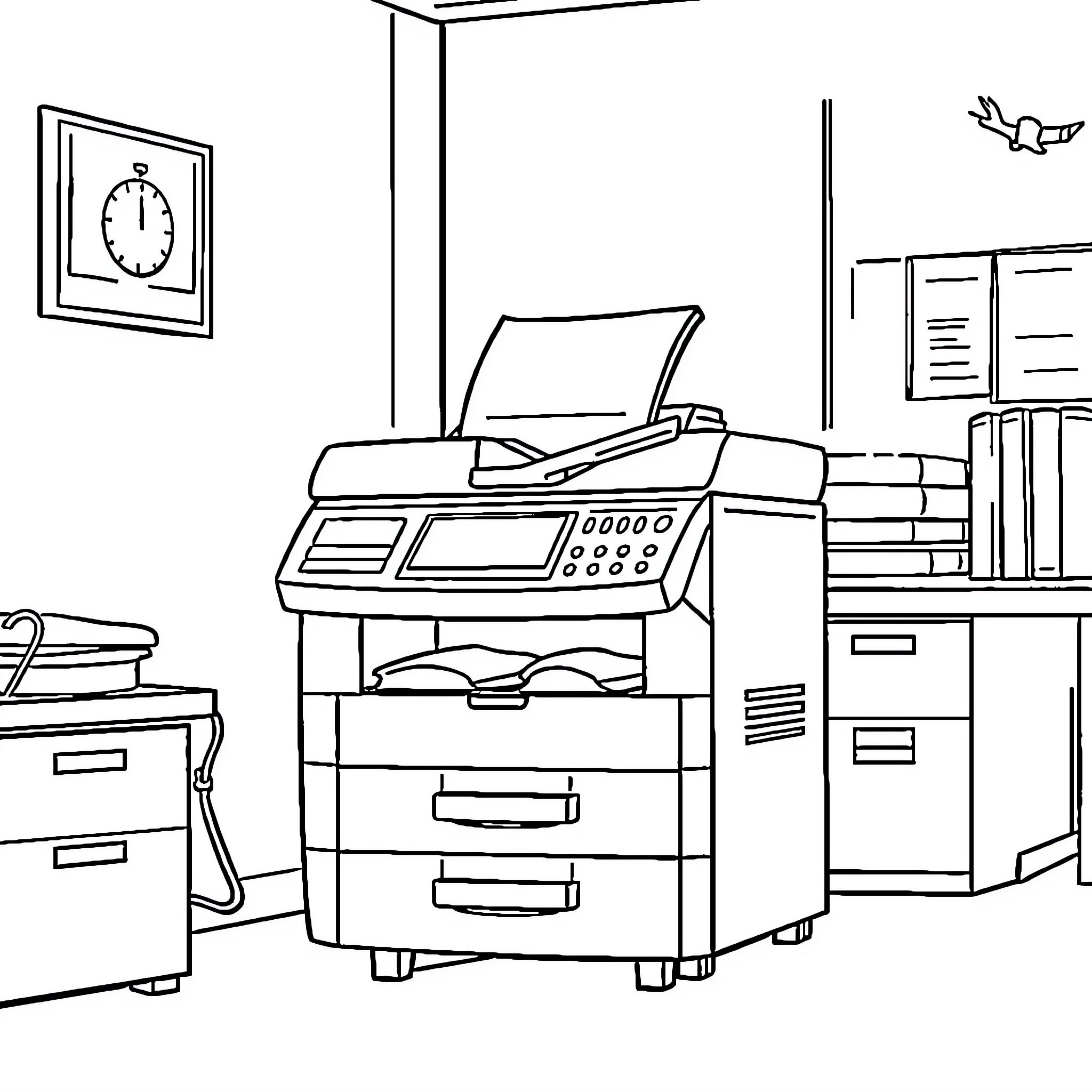Best Xerox Machine Coloring Pages (Free Printable PDF)