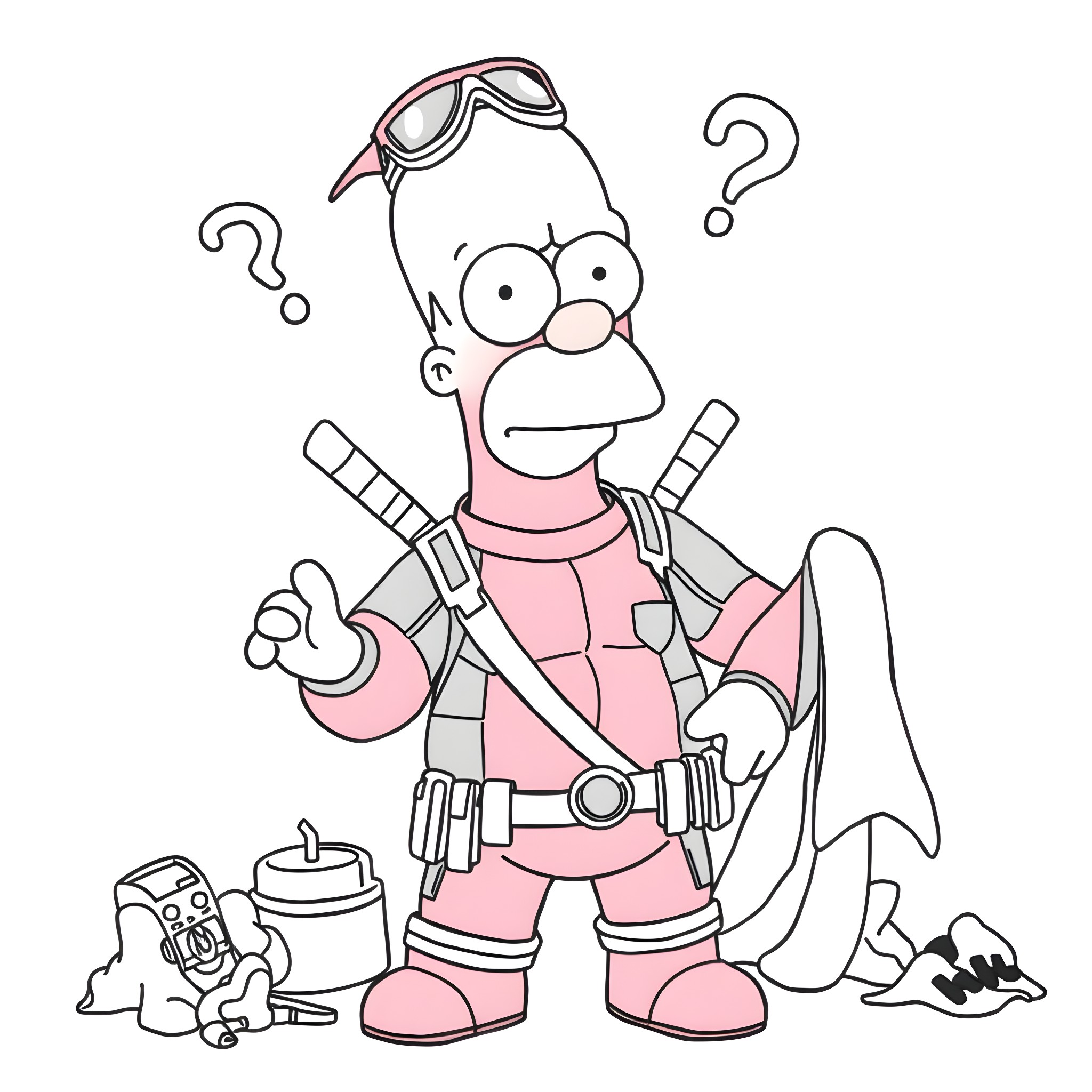 Best Homer Simpson Coloring Pages (Free Printable PDF)