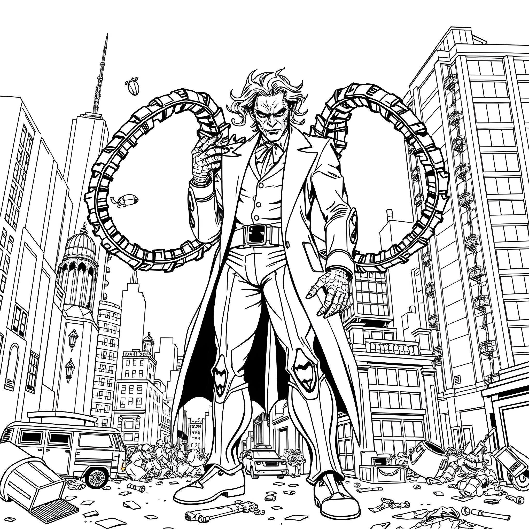 4 Best Doc Oc Coloring Pages (Free Printable PDFs)