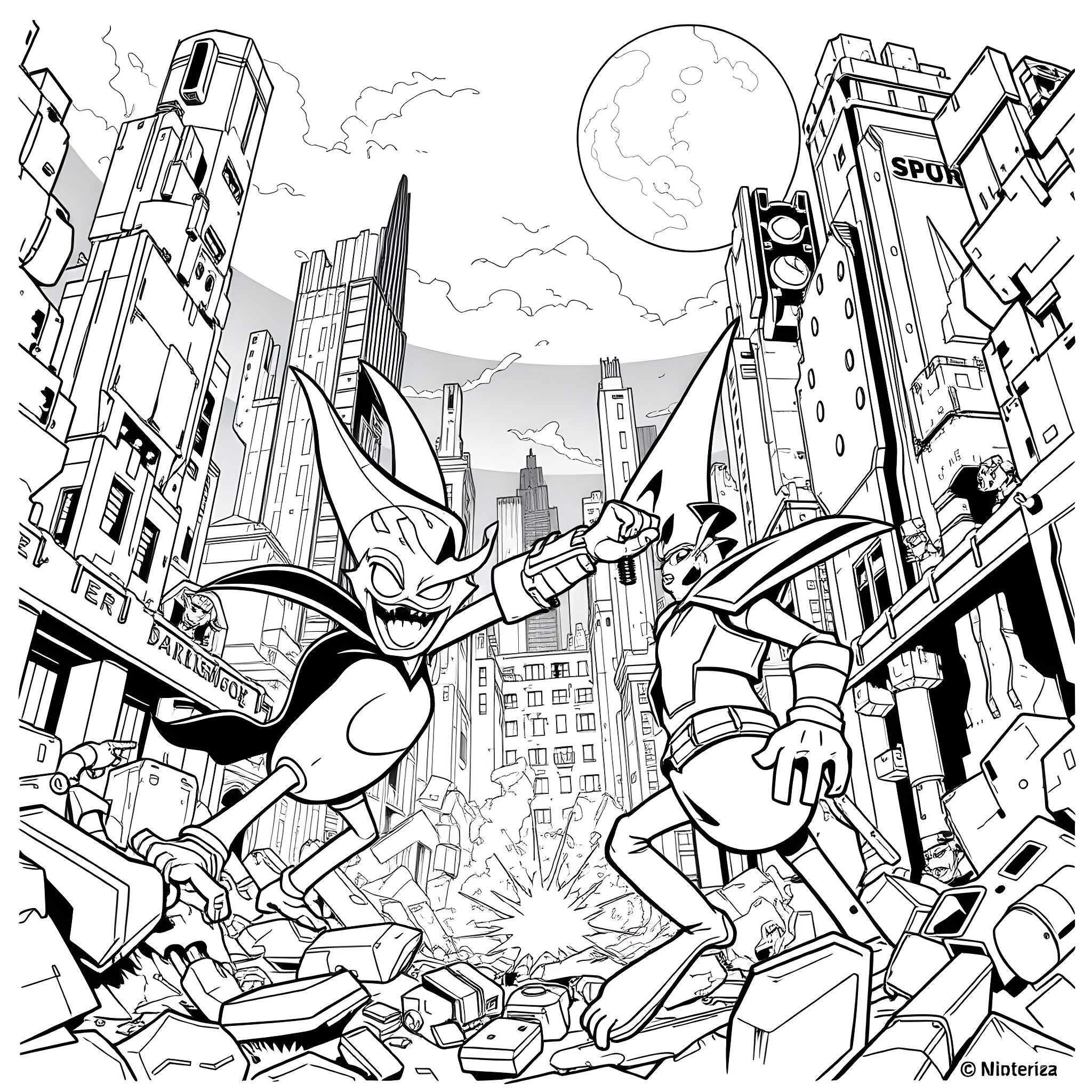 Best Darkwing Duck Coloring Pages (Free Printable PDF)