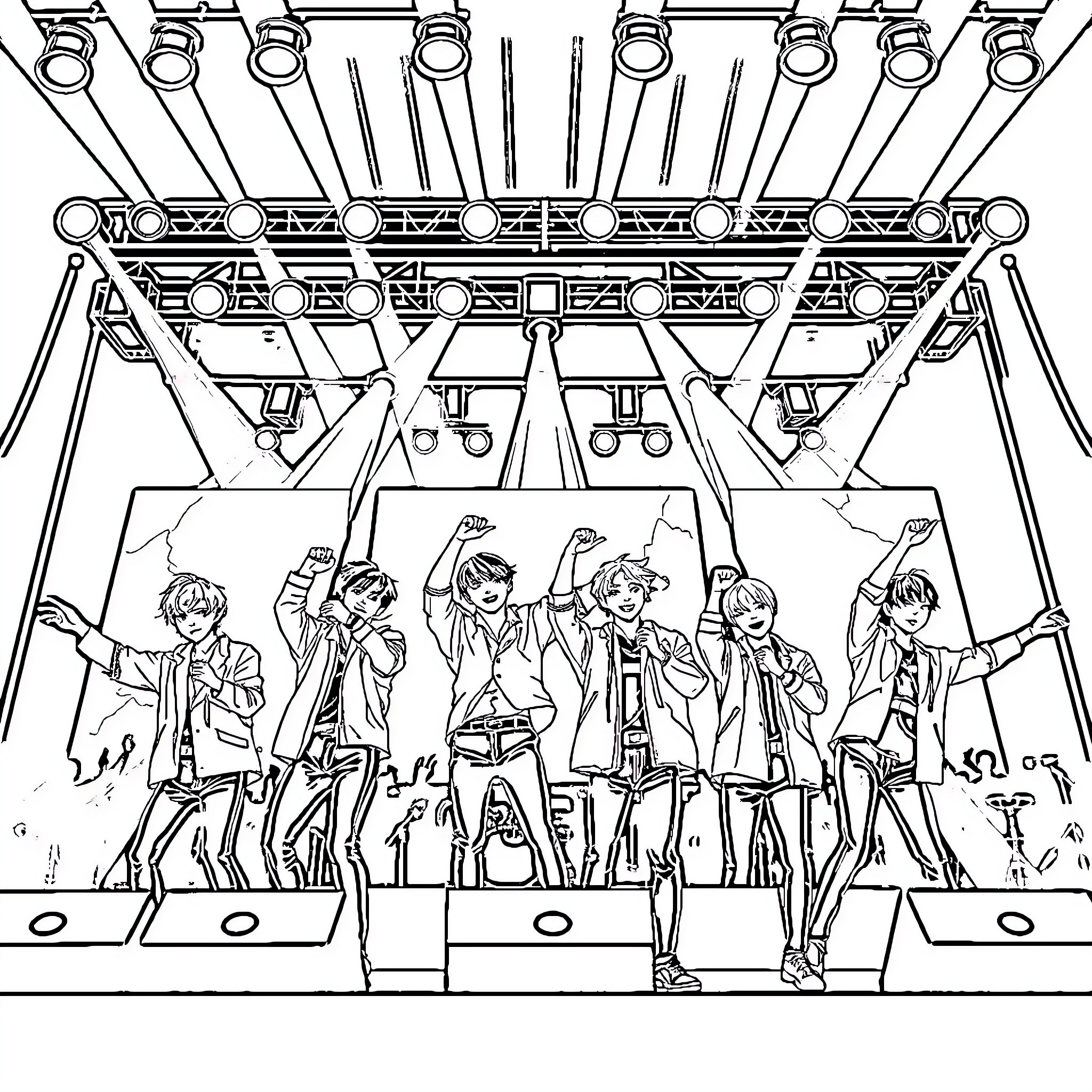 Best Stray Kids Coloring Pages (Free Printable PDF)