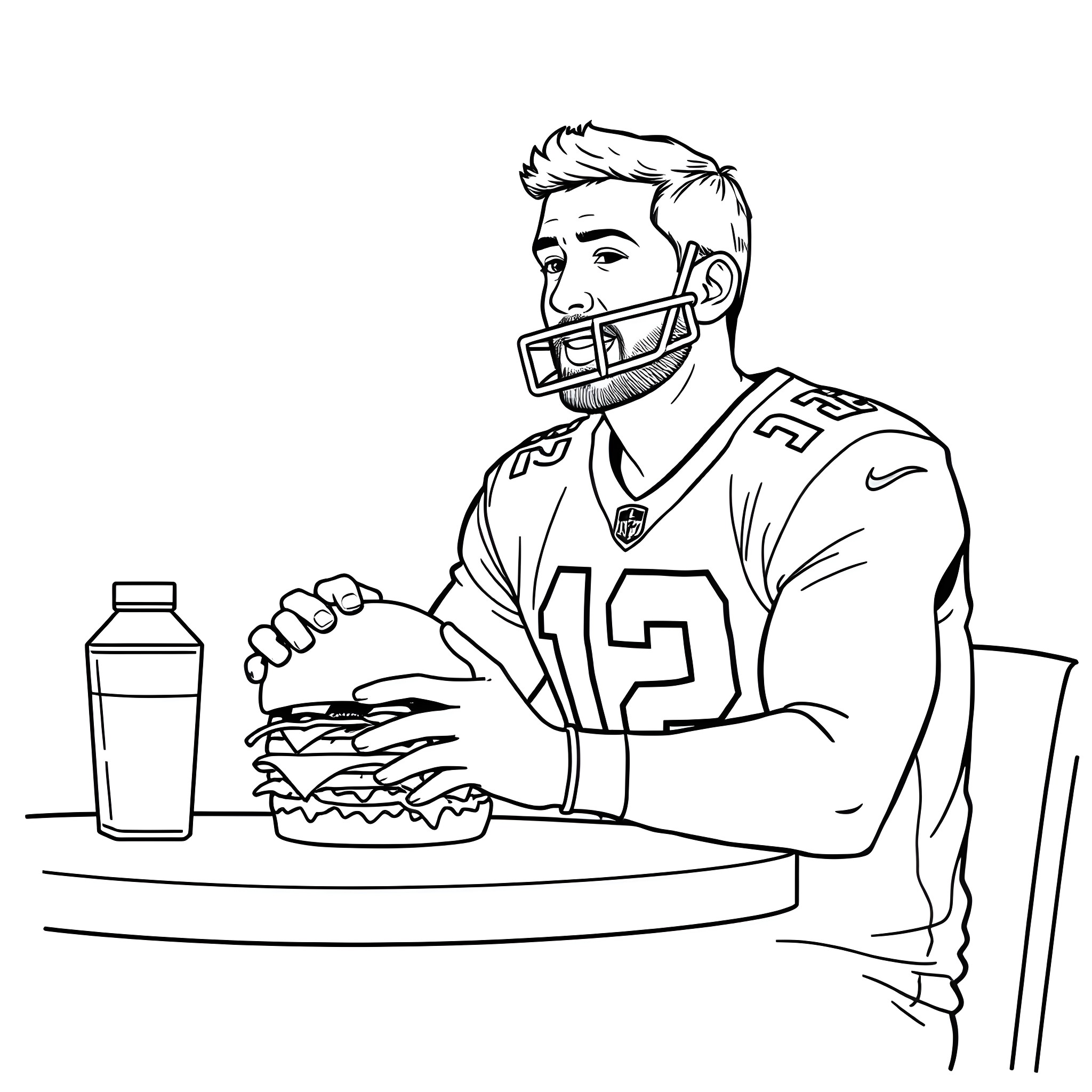 1 Best Aaron Rogers Coloring Pages (Free Printable PDFs)