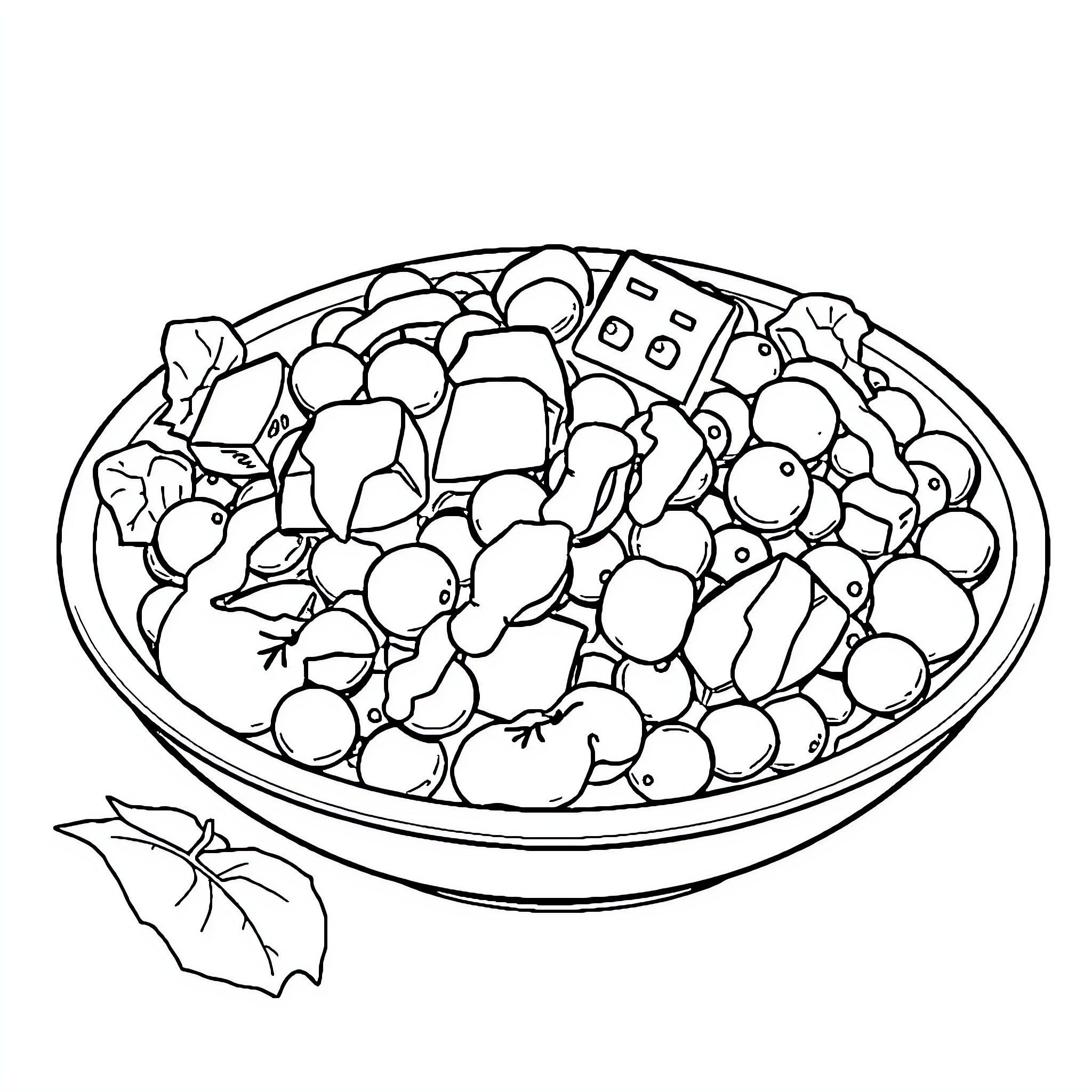 Best Pea Salad Coloring Pages (Free Printable PDF)