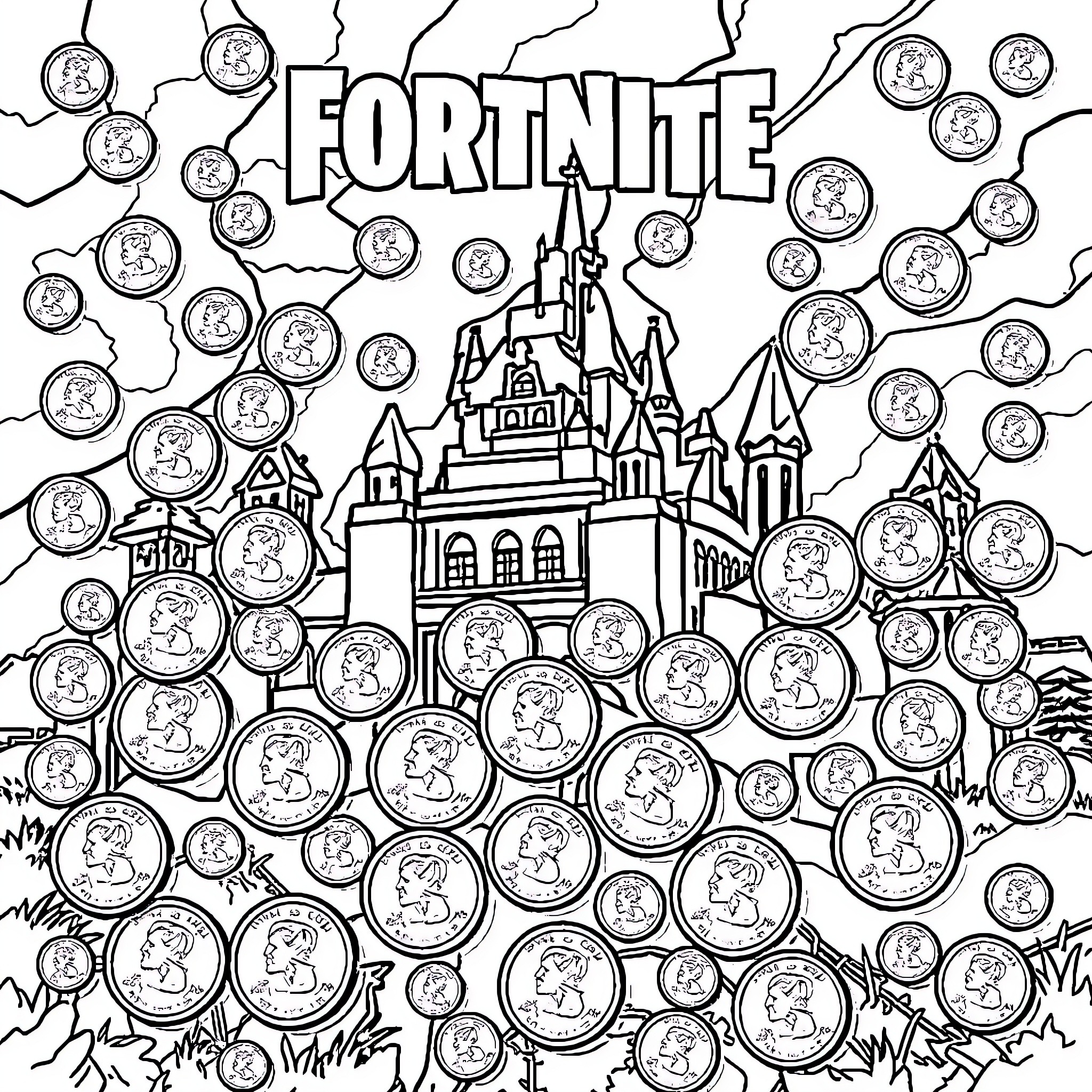 2 Best Quarter Coloring Pages (Free Printable PDFs)