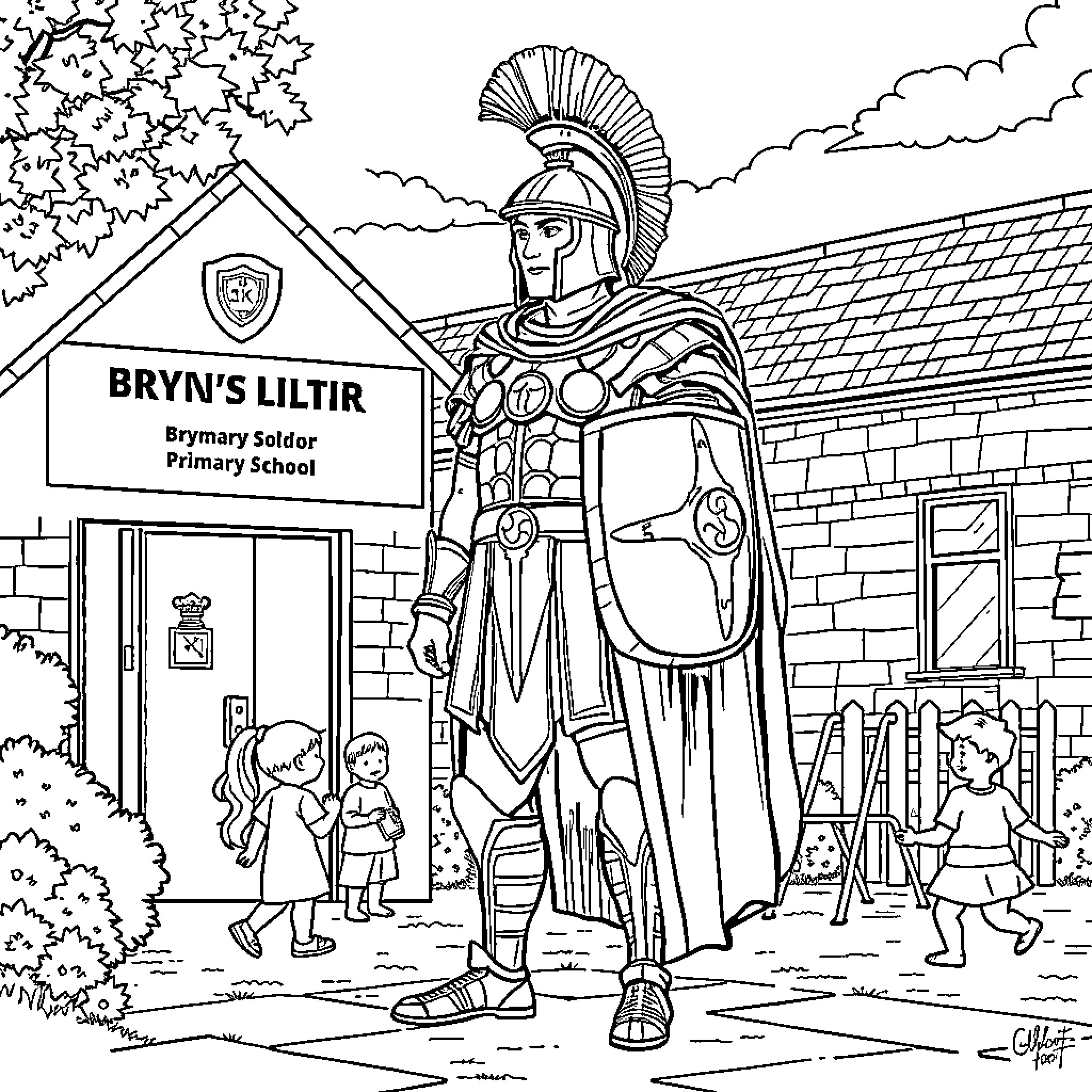 Best Roman Soldier Coloring Pages (Free Printable PDF)