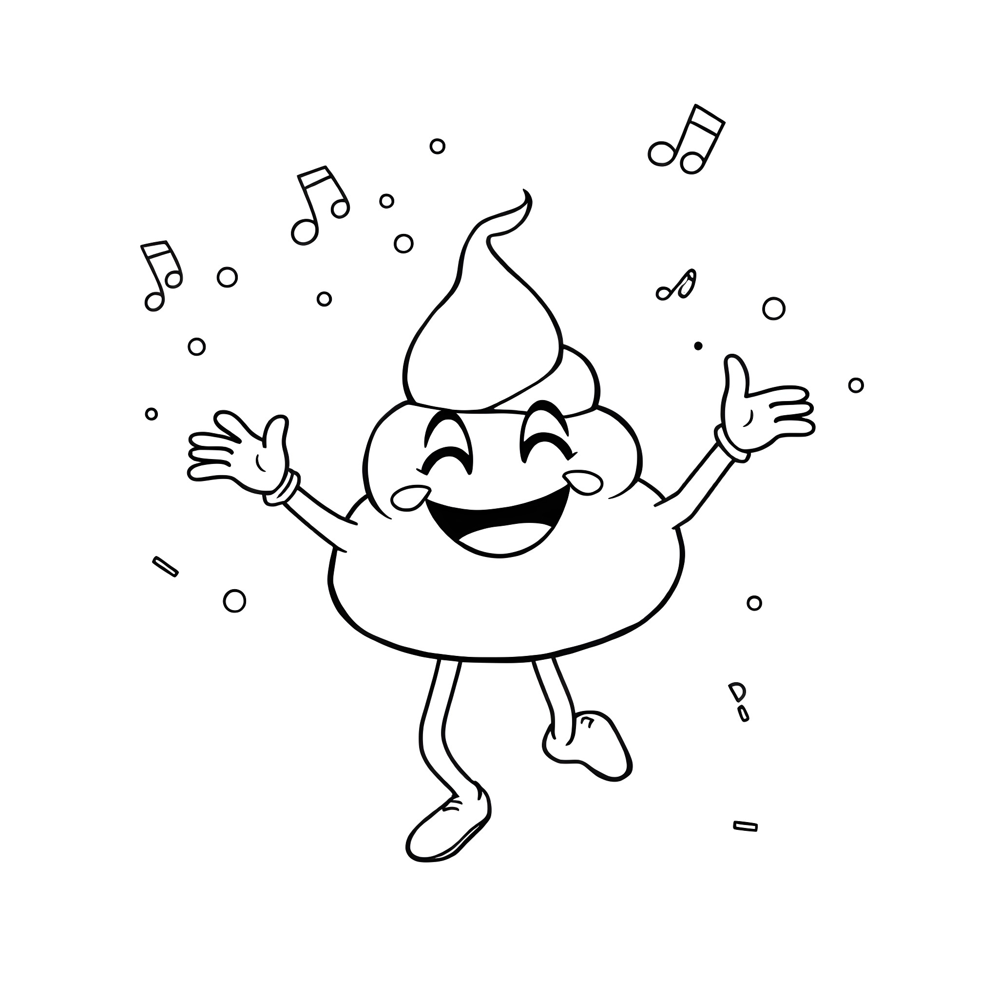 Best Poop Emoji Coloring Pages (Free Printable PDF)