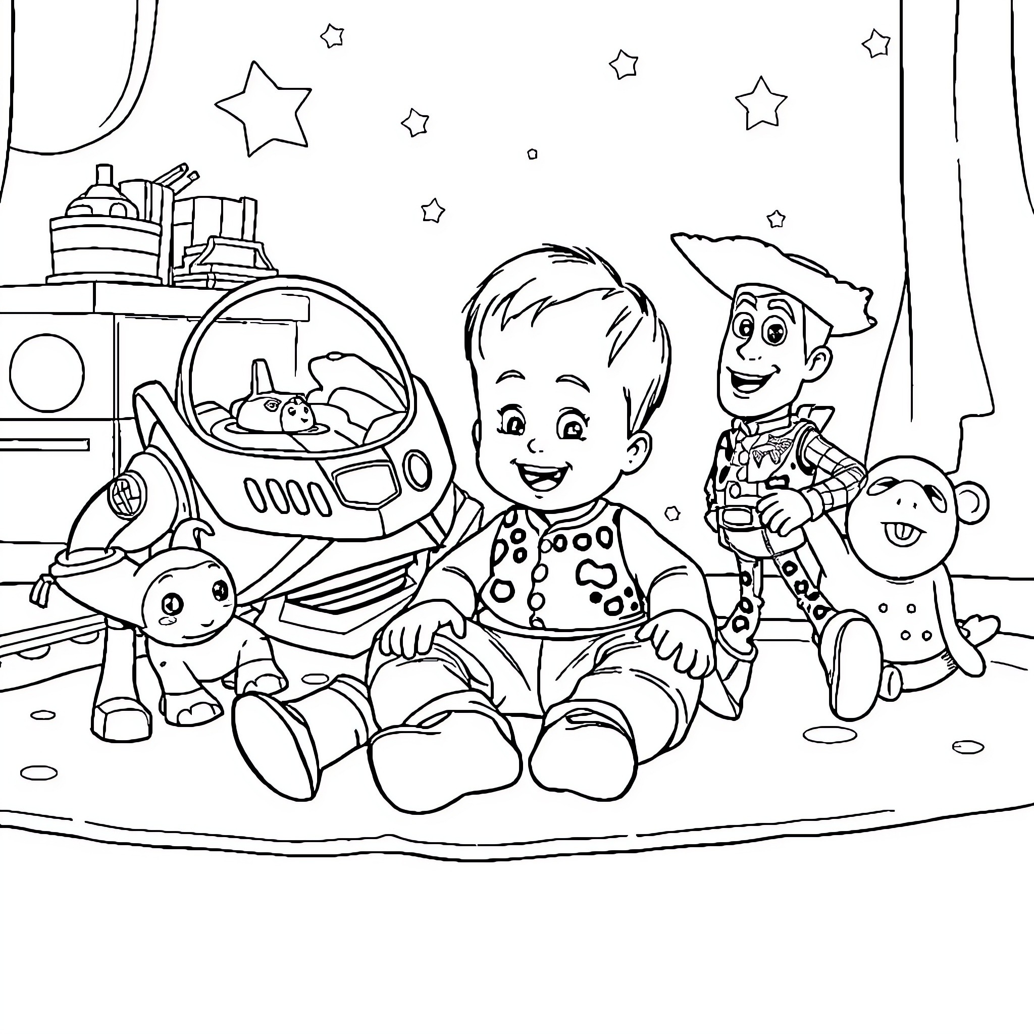 48 Best Toy Coloring Pages (Free Printable PDFs)