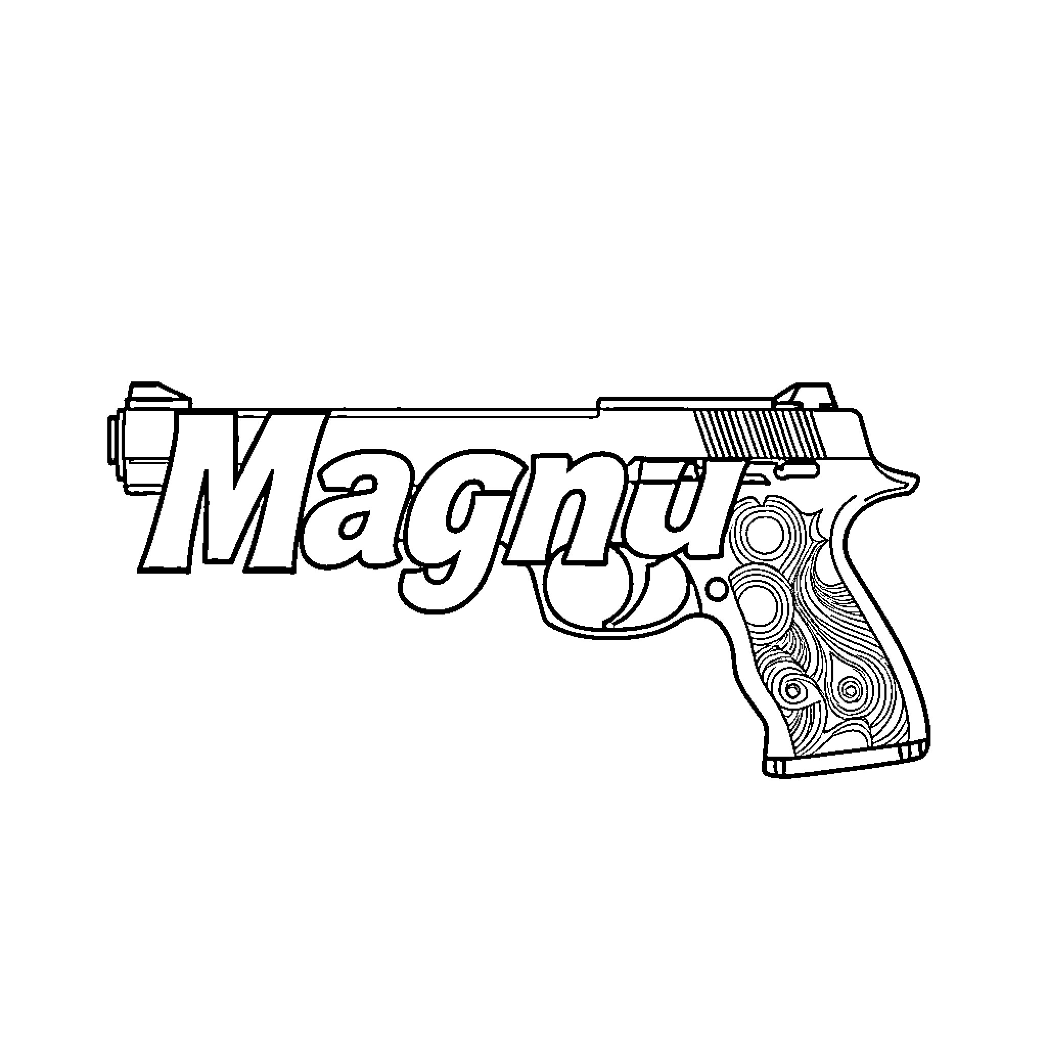 Best Gun Coloring Pages (Free Printable PDF)