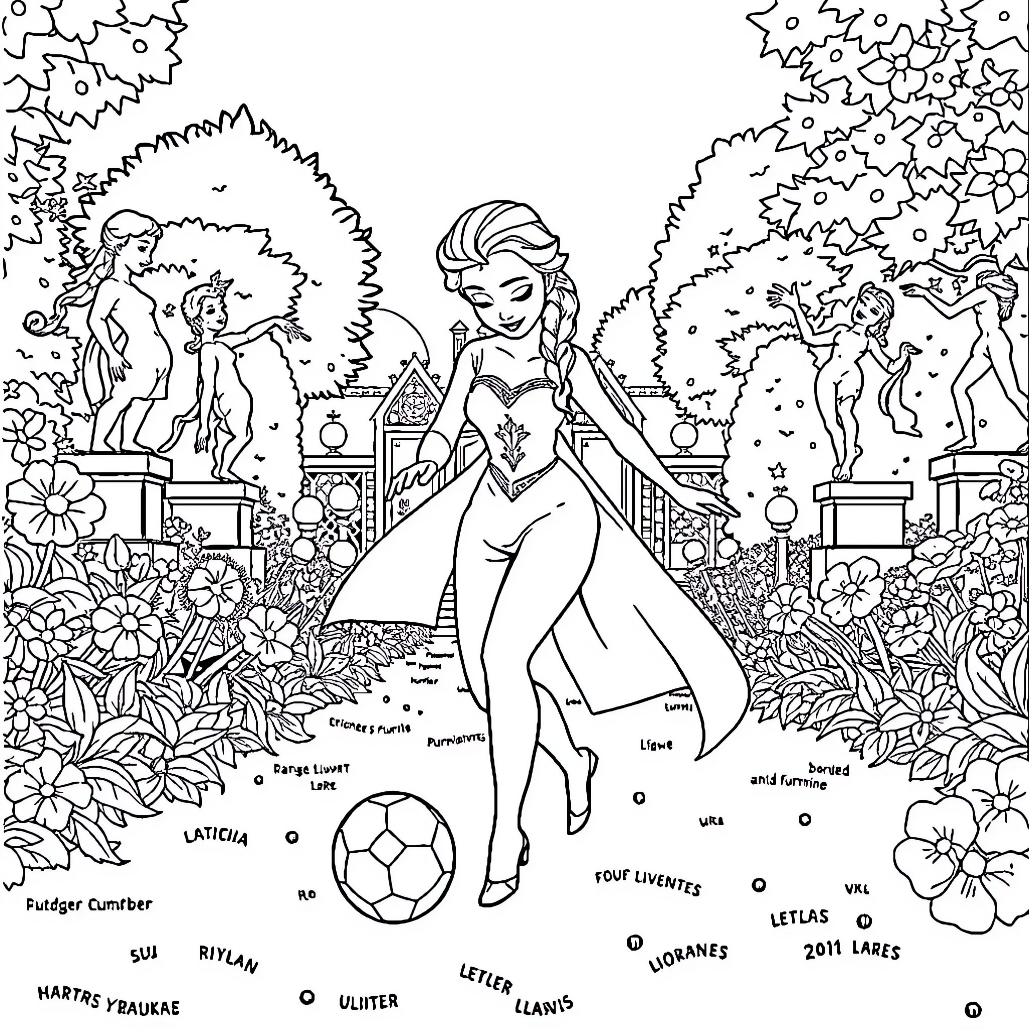 Best Elsa Coloring Pages (Free Printable PDF)