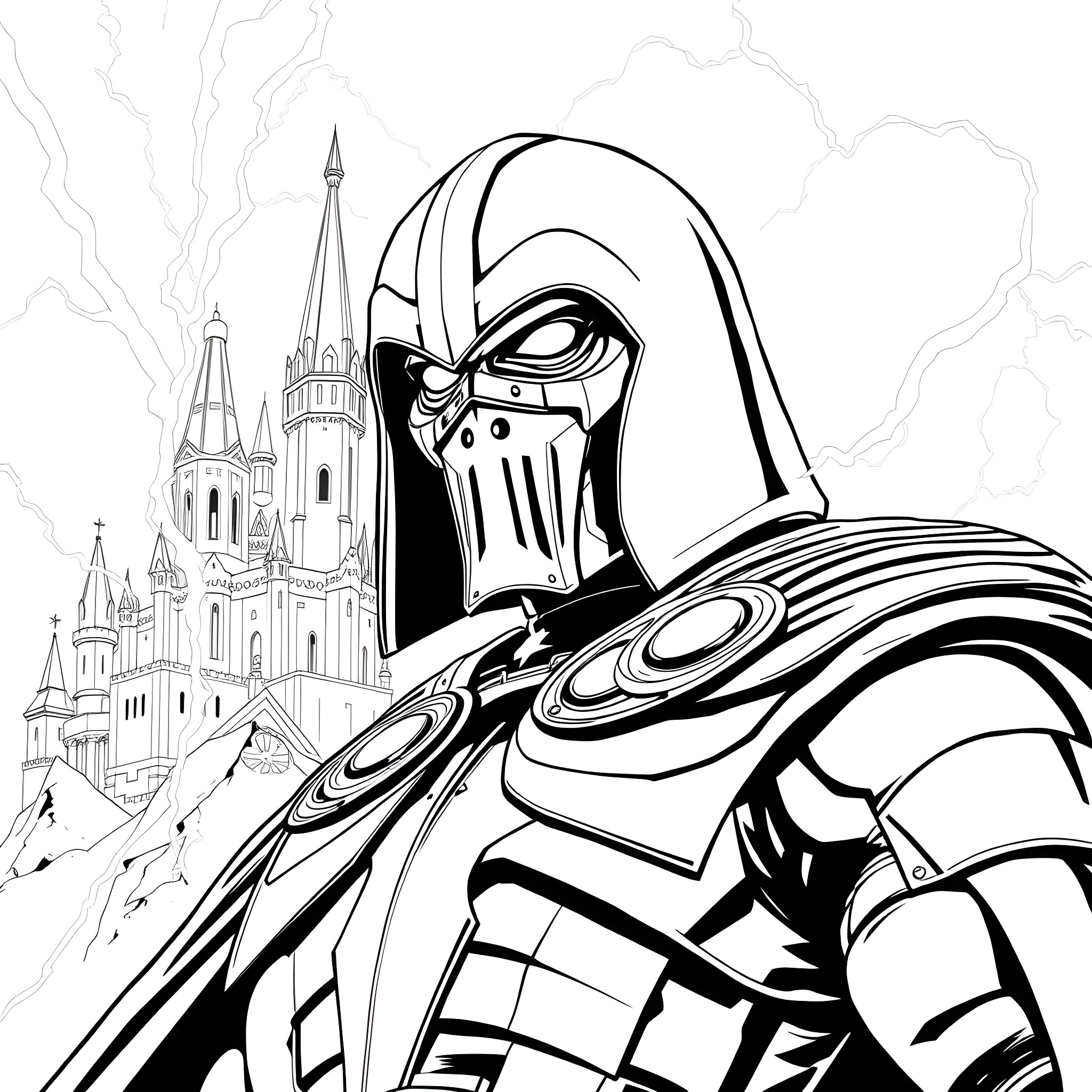31 Best Doctor Doom Coloring Pages (Free Printable PDFs)