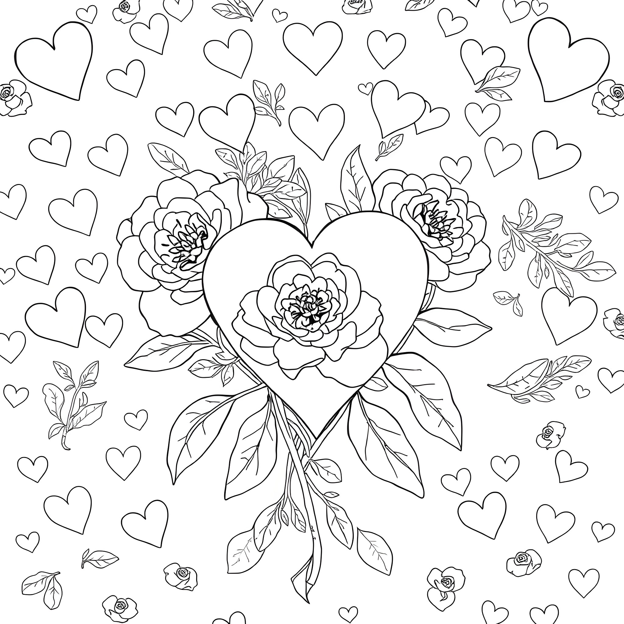 Best Heart Coloring Pages (Free Printable PDF)