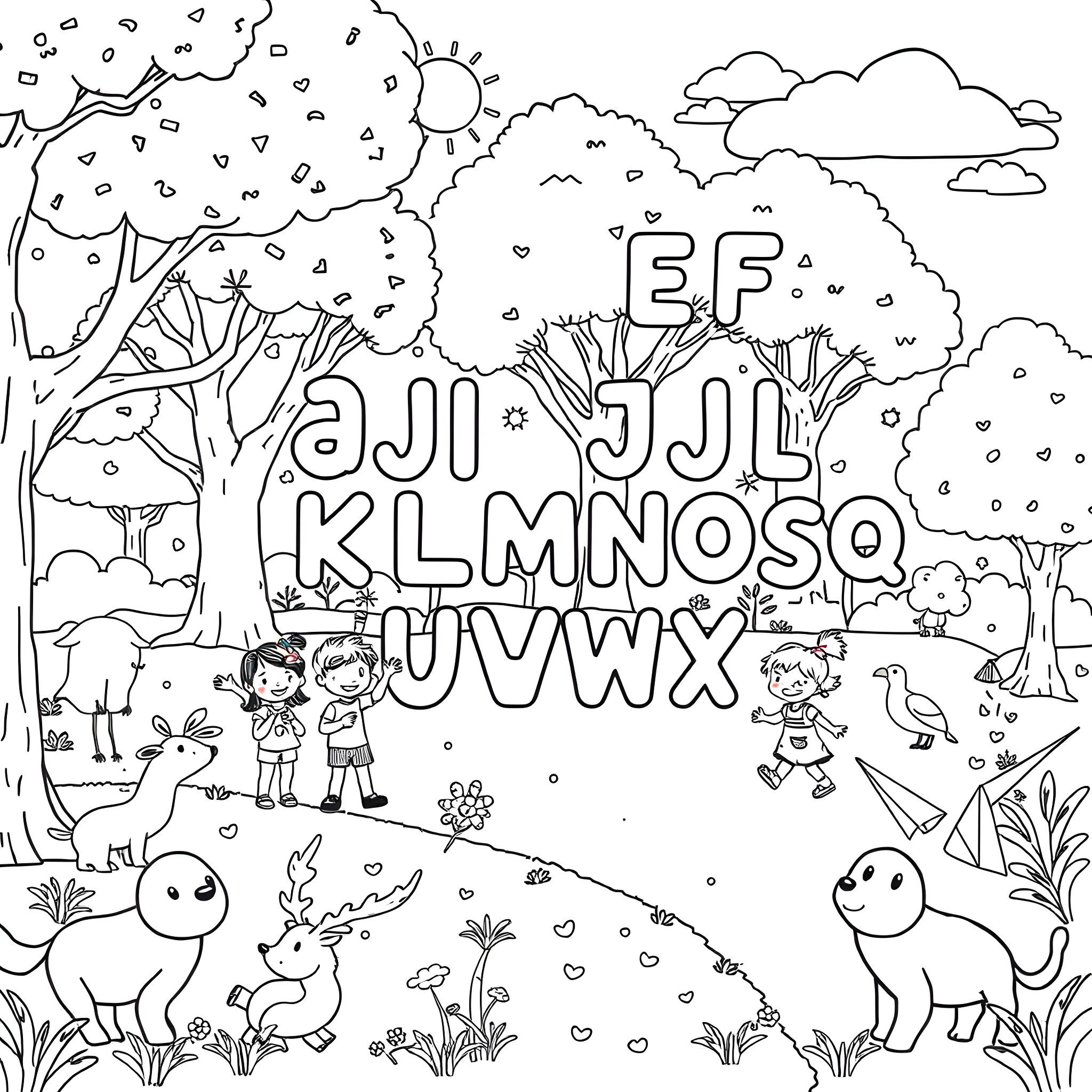 169 Best Alphabet Coloring Pages (Free Printable PDFs)