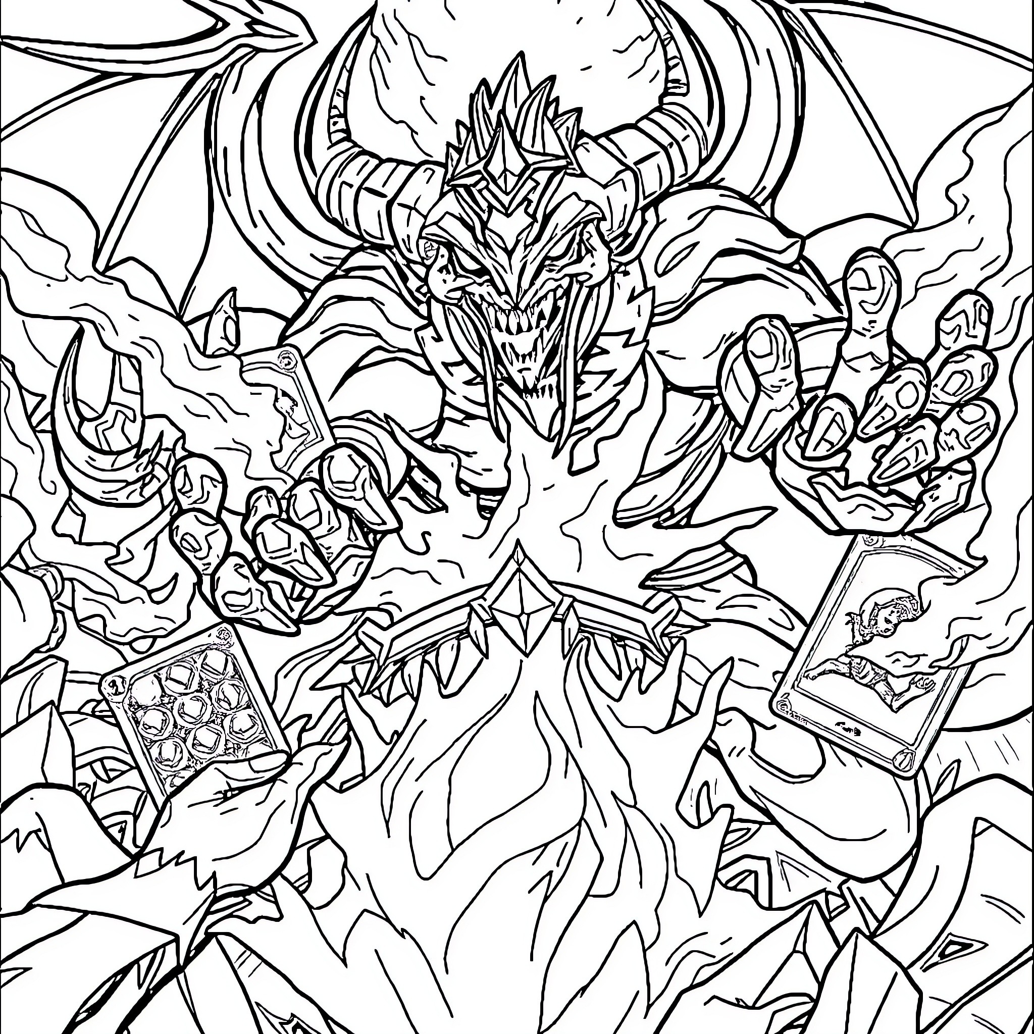 92 Best Demon Coloring Pages (Free Printable PDFs)