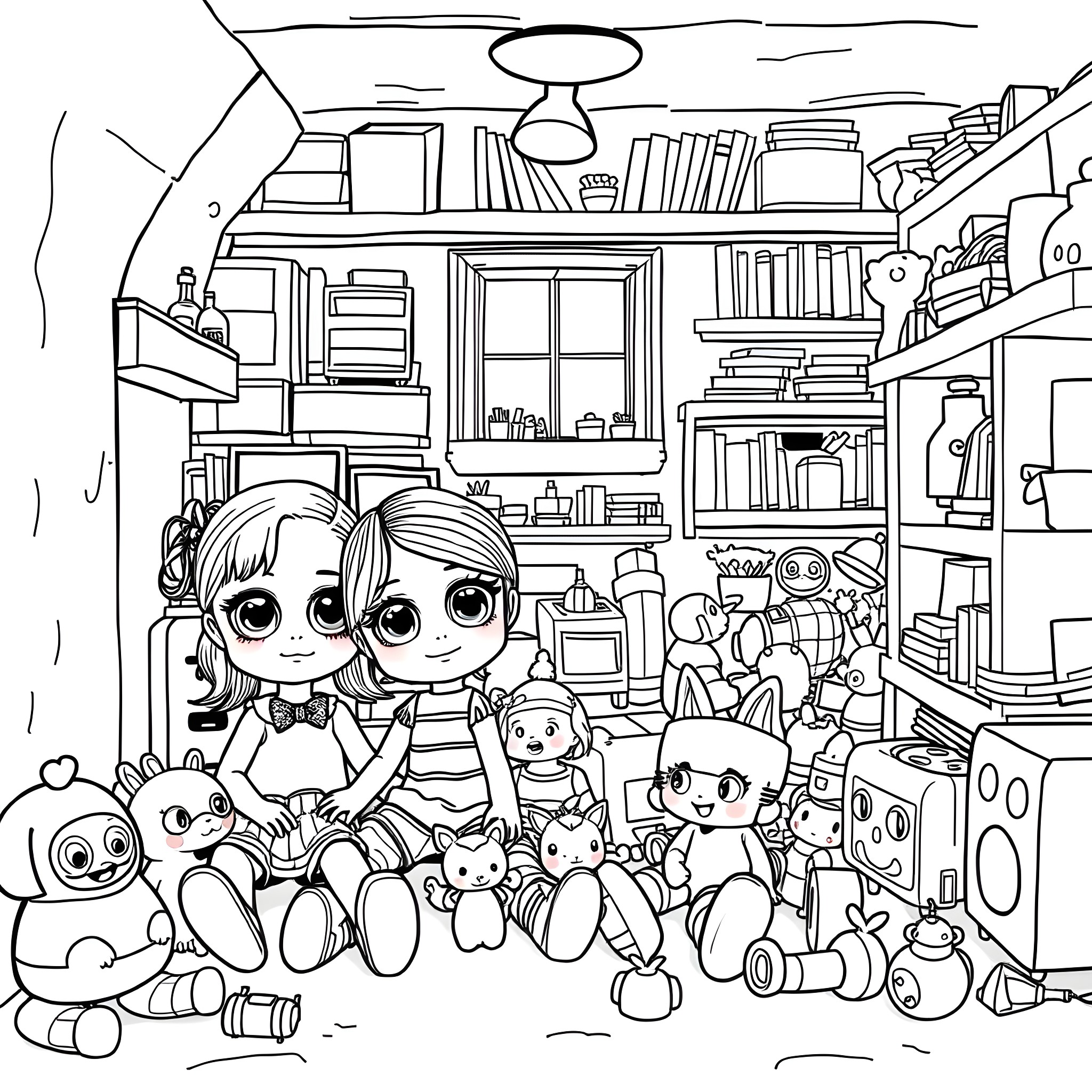 80 Best Doll Coloring Pages (Free Printable PDFs)