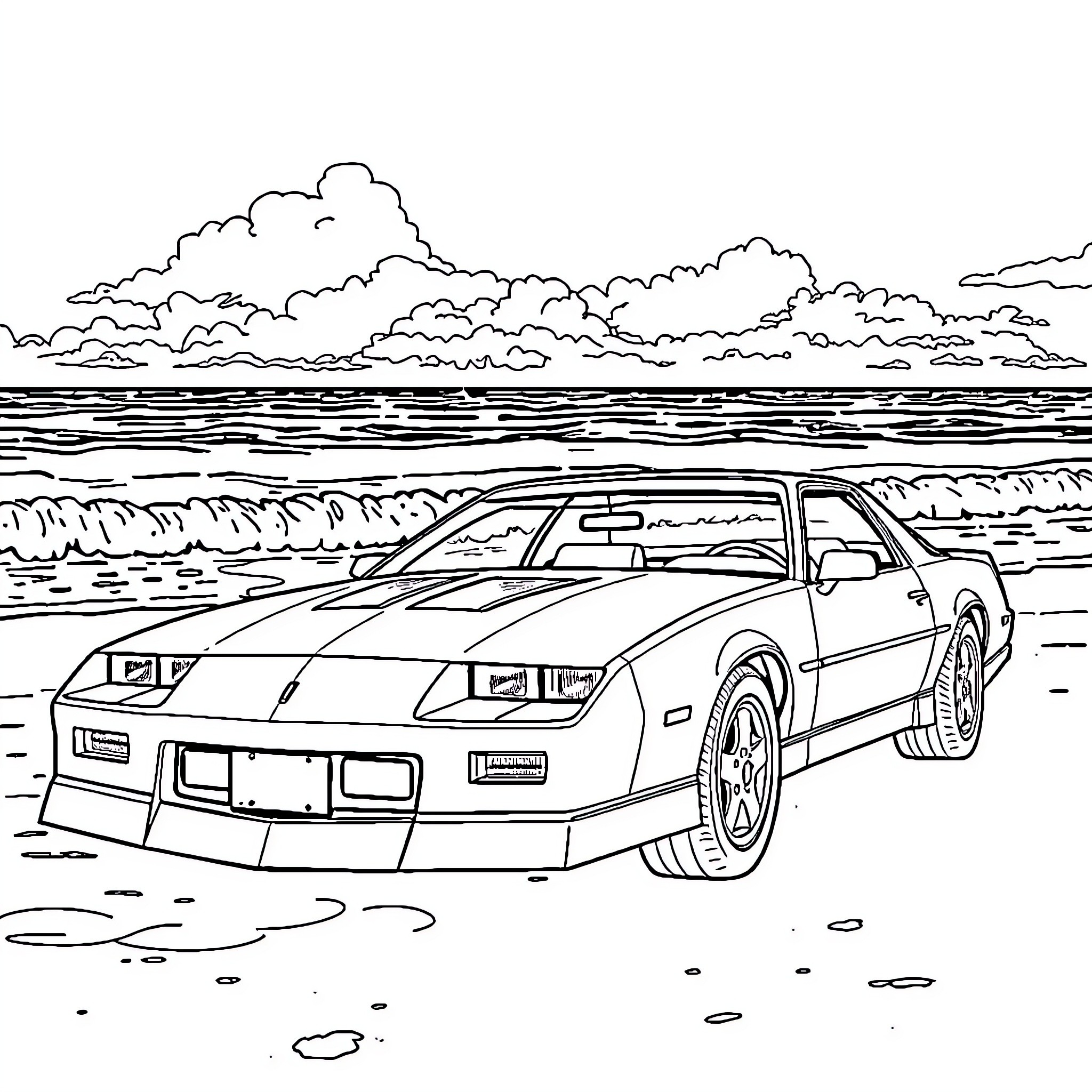 Best Camaro Coloring Pages (Free Printable PDF)