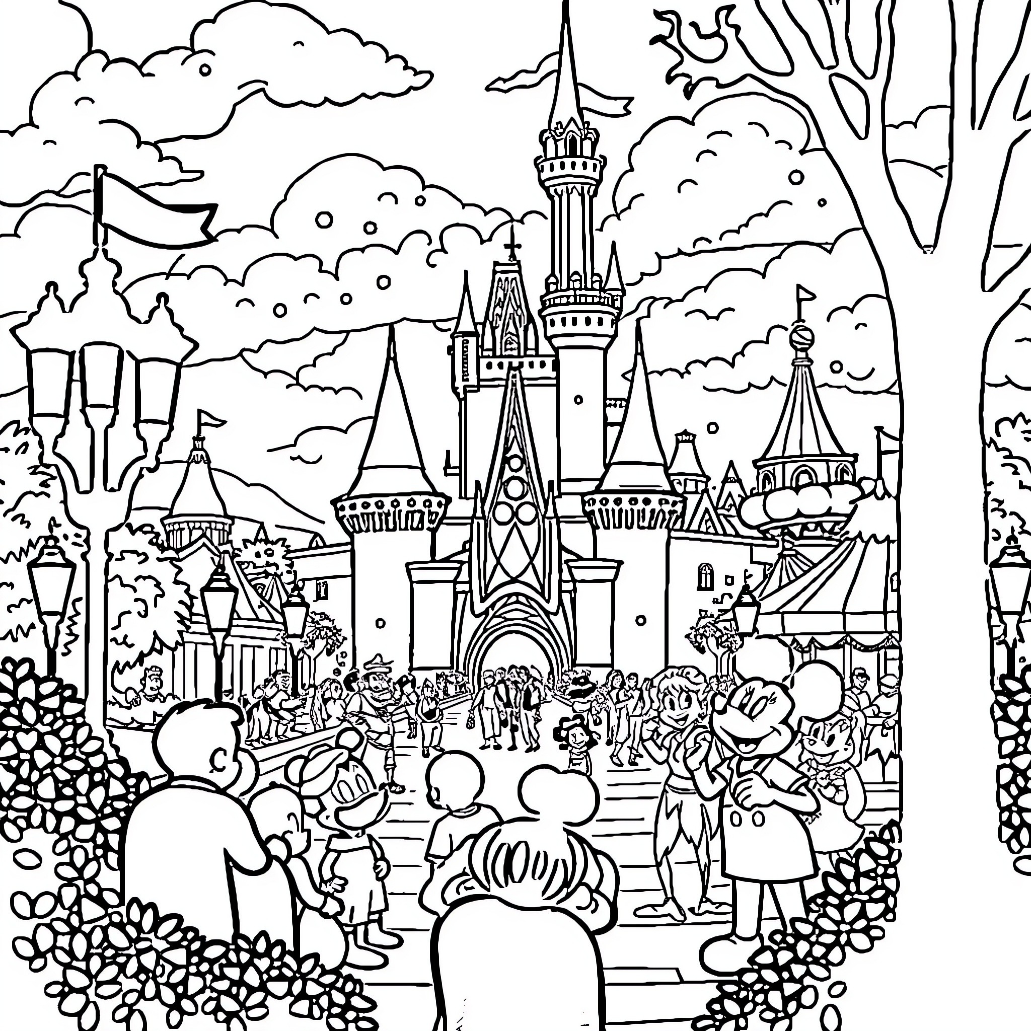 33 Best Disney Coloring Pages (Free Printable PDFs)
