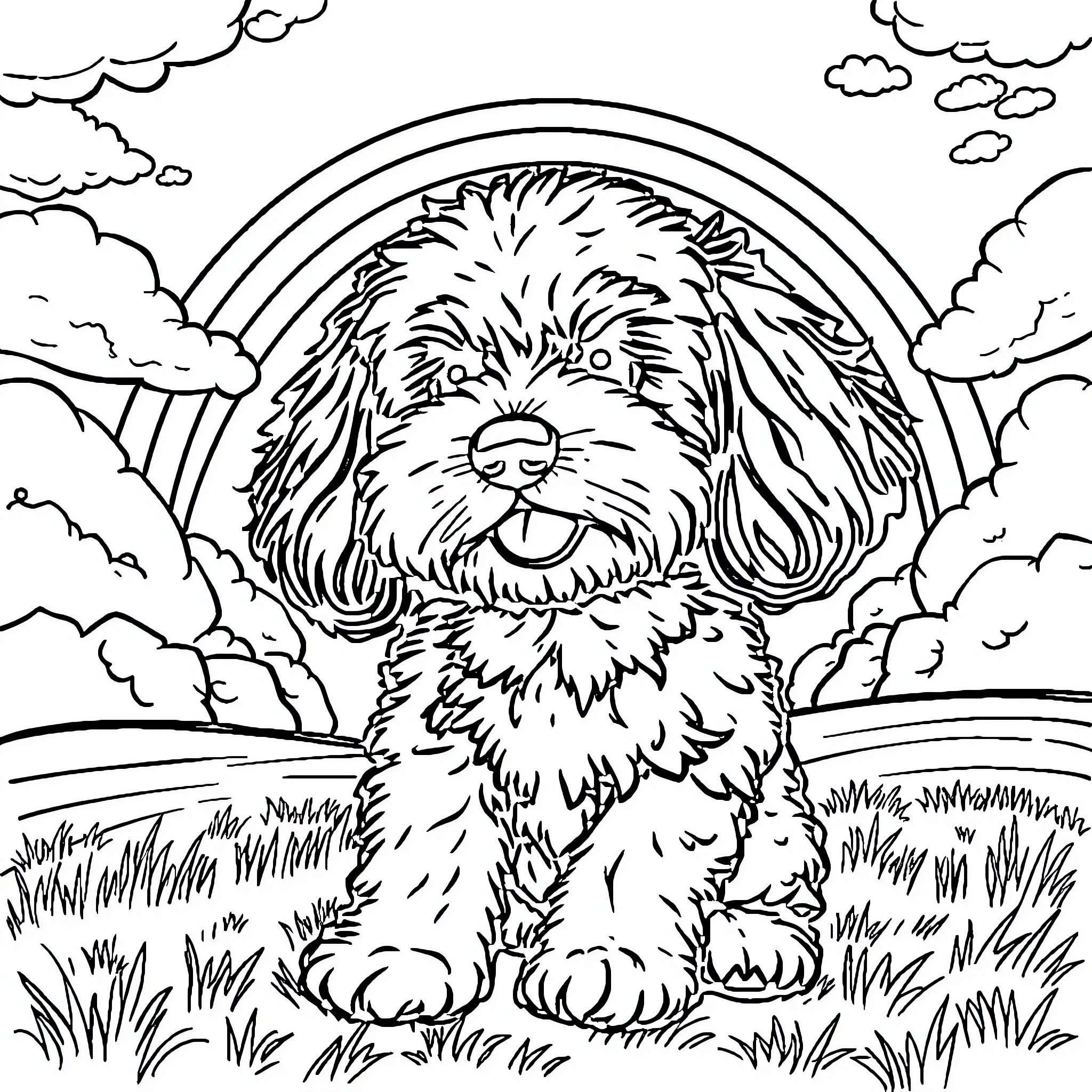 Best Cockapoo Coloring Pages (Free Printable PDF)