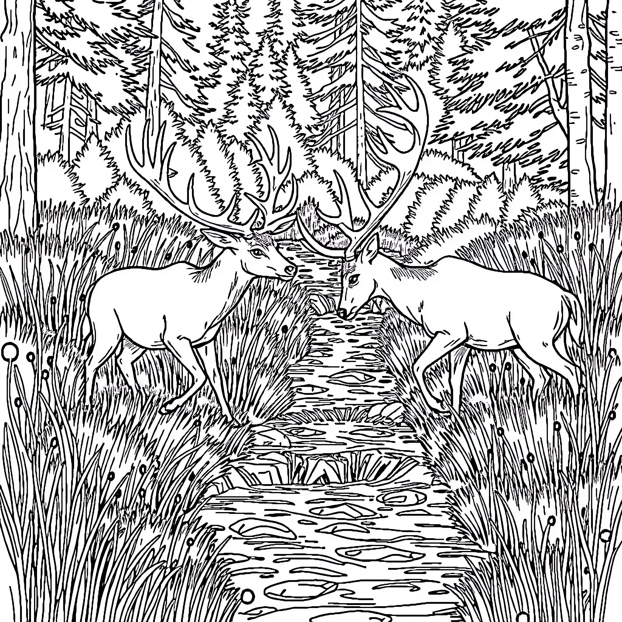 Best Buck Coloring Pages (Free Printable PDF)