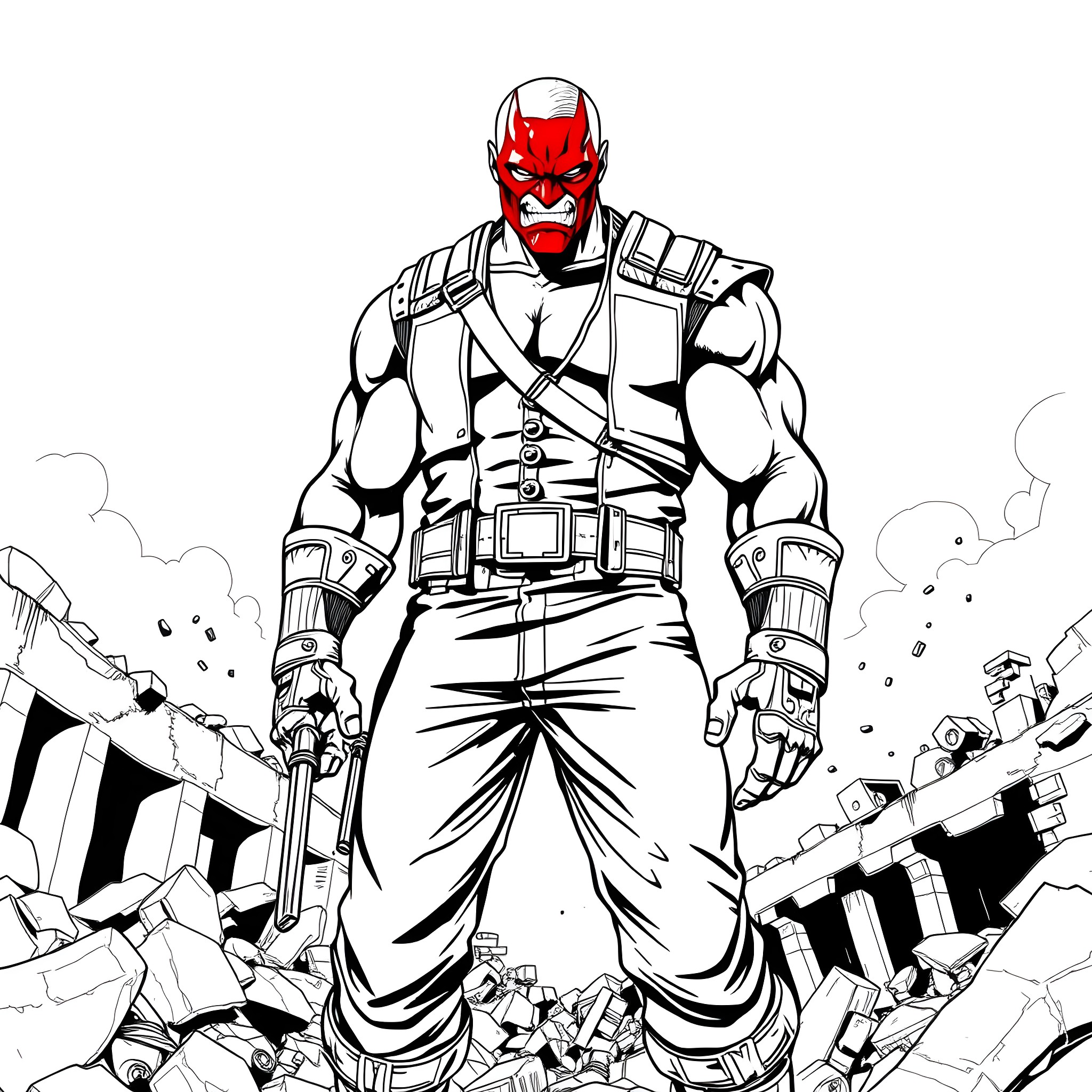 Best Bane Coloring Pages (Free Printable PDF)