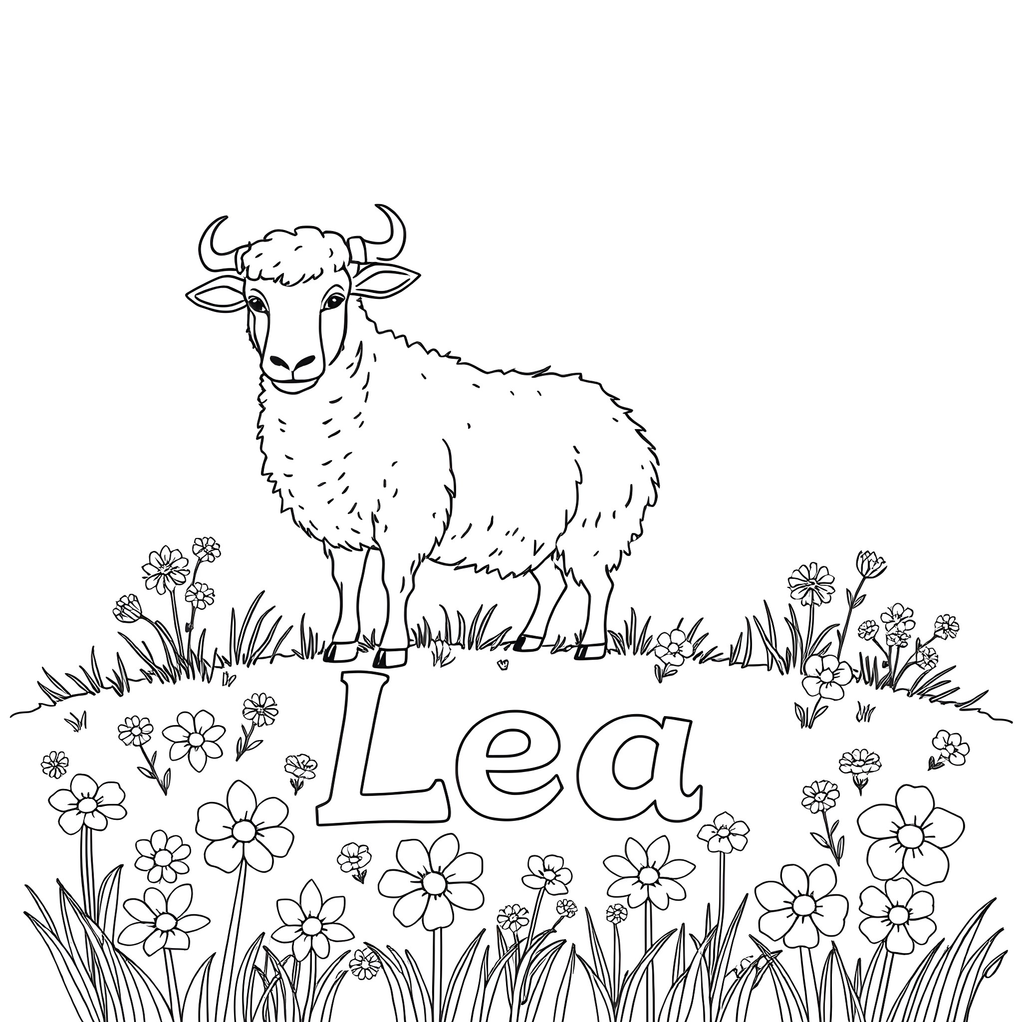 Best Sheep Coloring Pages (Free Printable PDF)