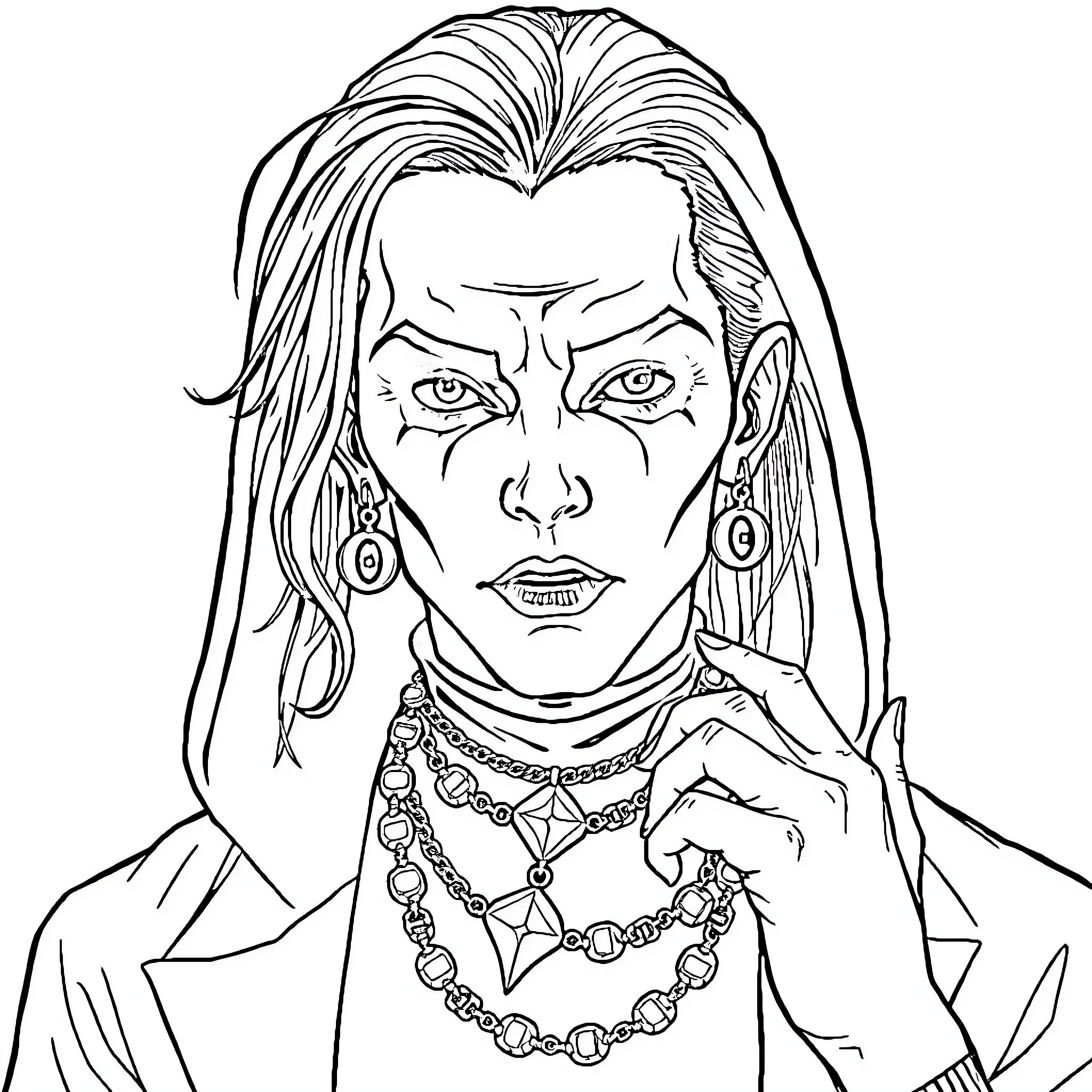 Best Vampire Coloring Pages (Free Printable PDF)
