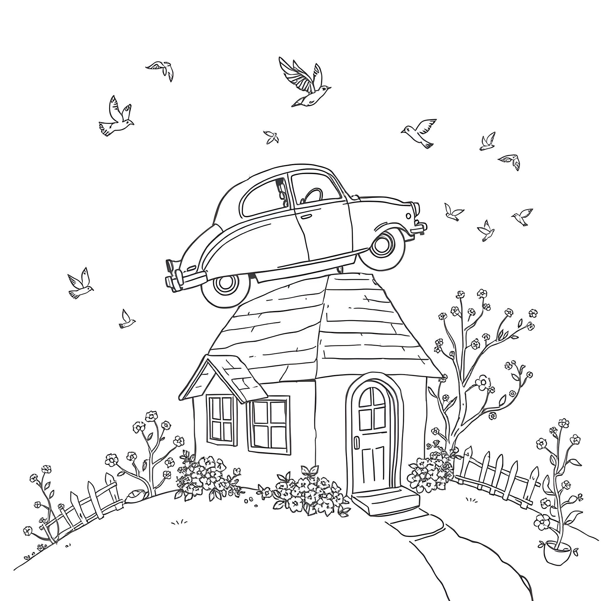 Best Car Coloring Pages (Free Printable PDF)