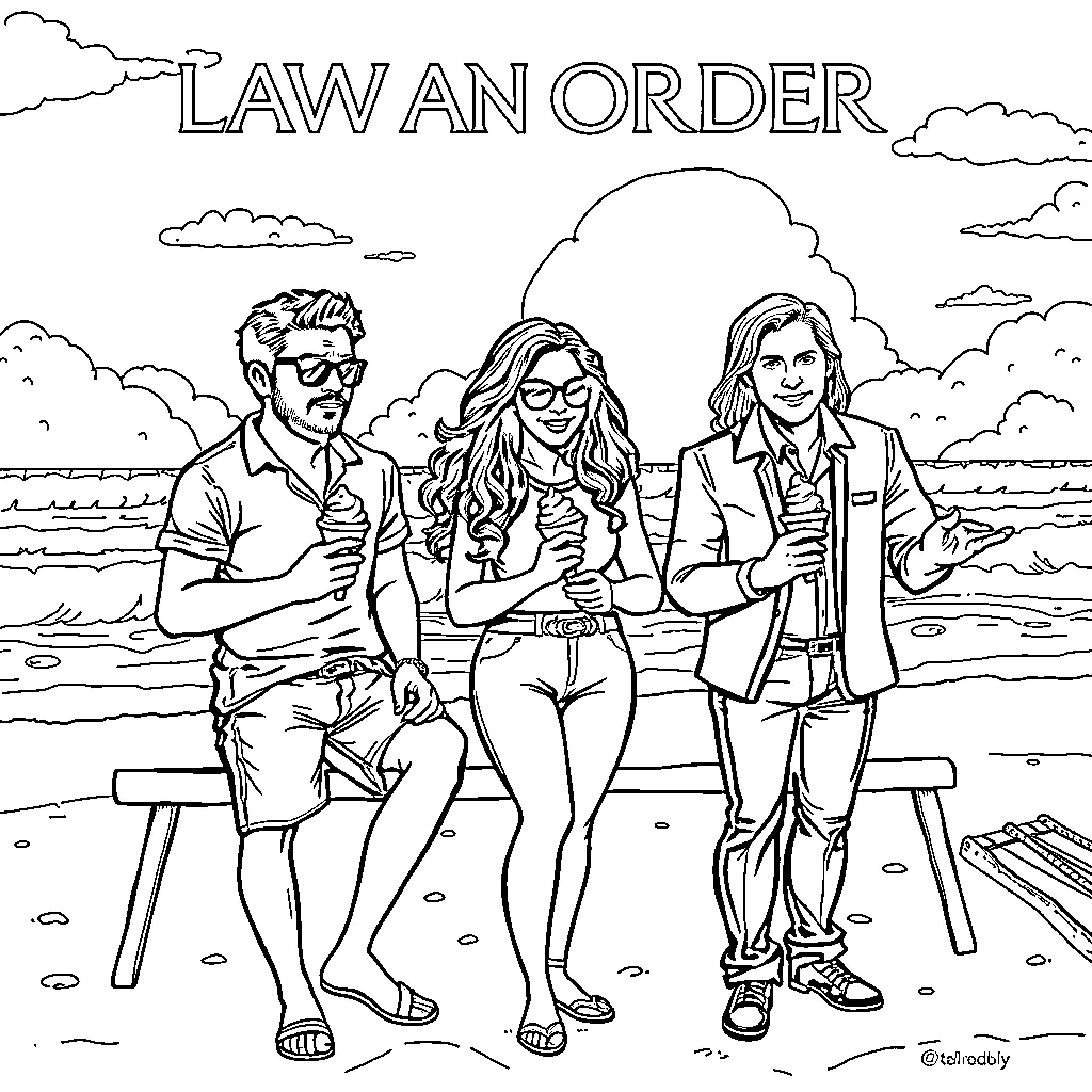 Best Law and Order SVU Coloring Pages (Free Printable PDF)