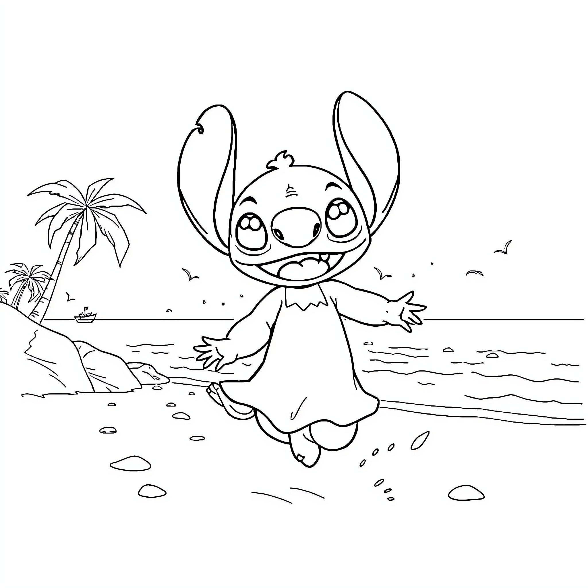 143 Best Lilo And Stitch Coloring Pages (Free Printable PDFs)