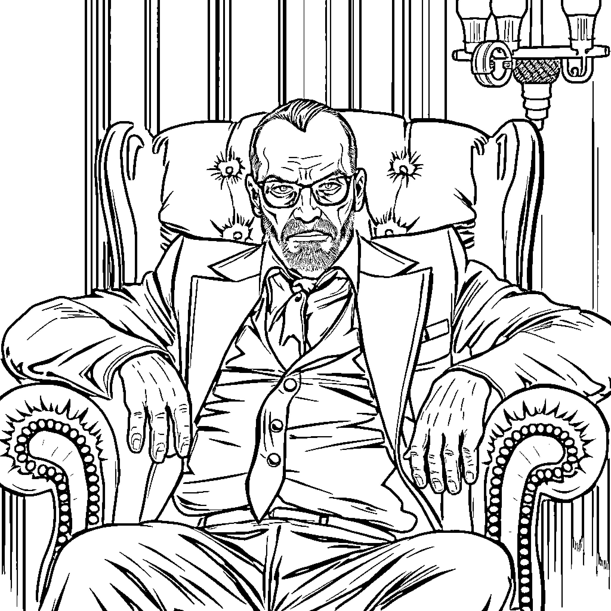Best Mafia Boss Coloring Pages (Free Printable PDF)