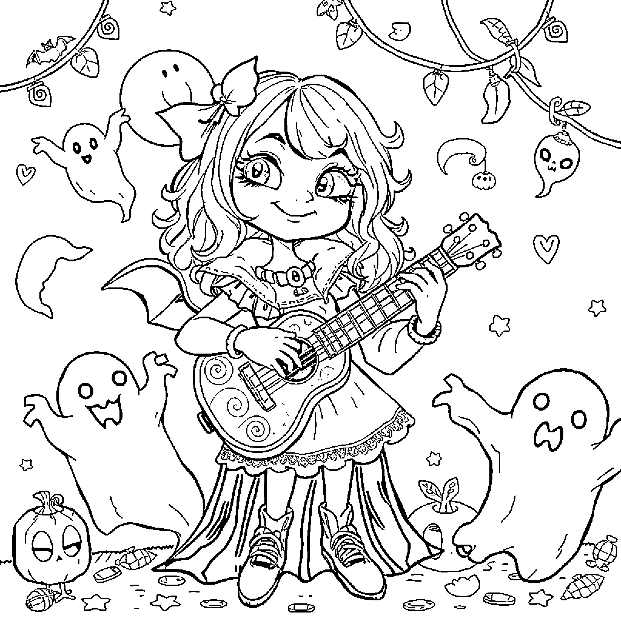 Best Fashion Girl Coloring Pages (Free Printable PDF)