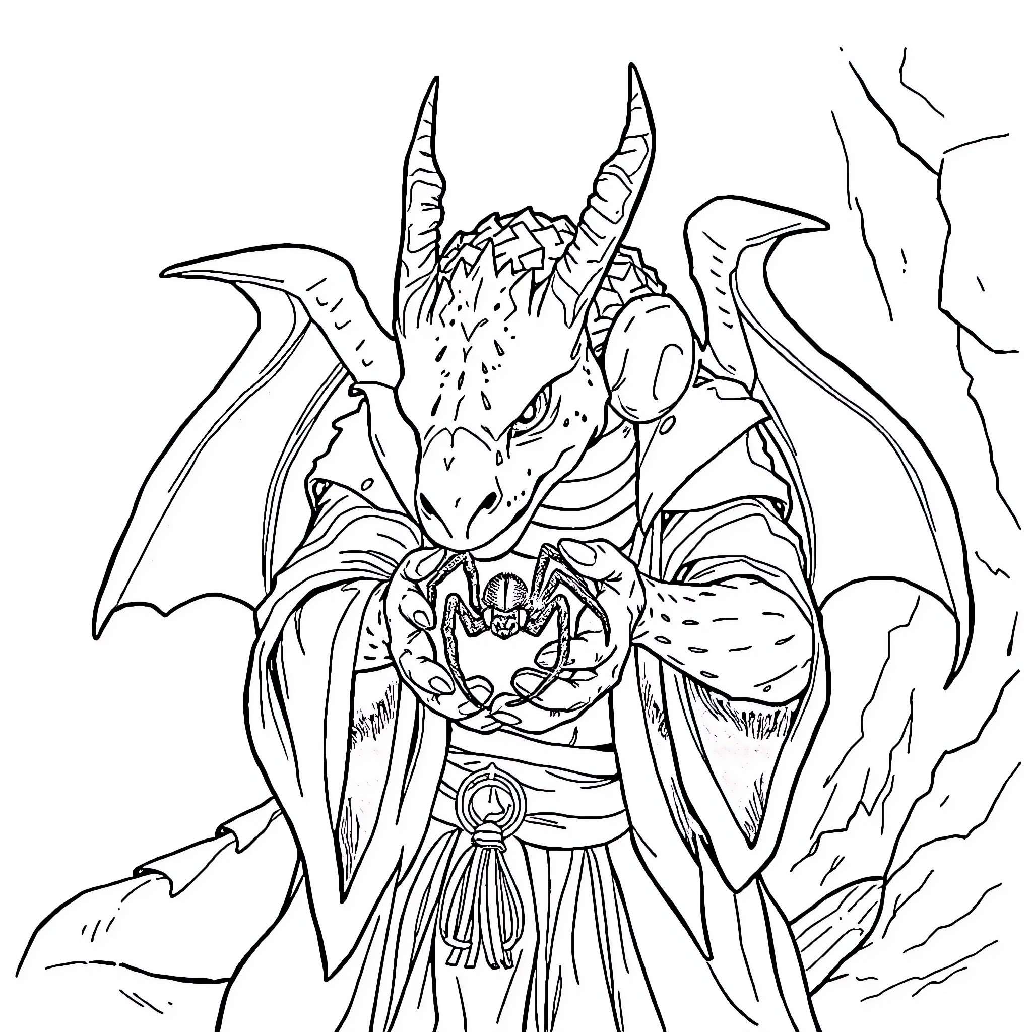 6 Best Dragonborn Coloring Pages (Free Printable PDFs)