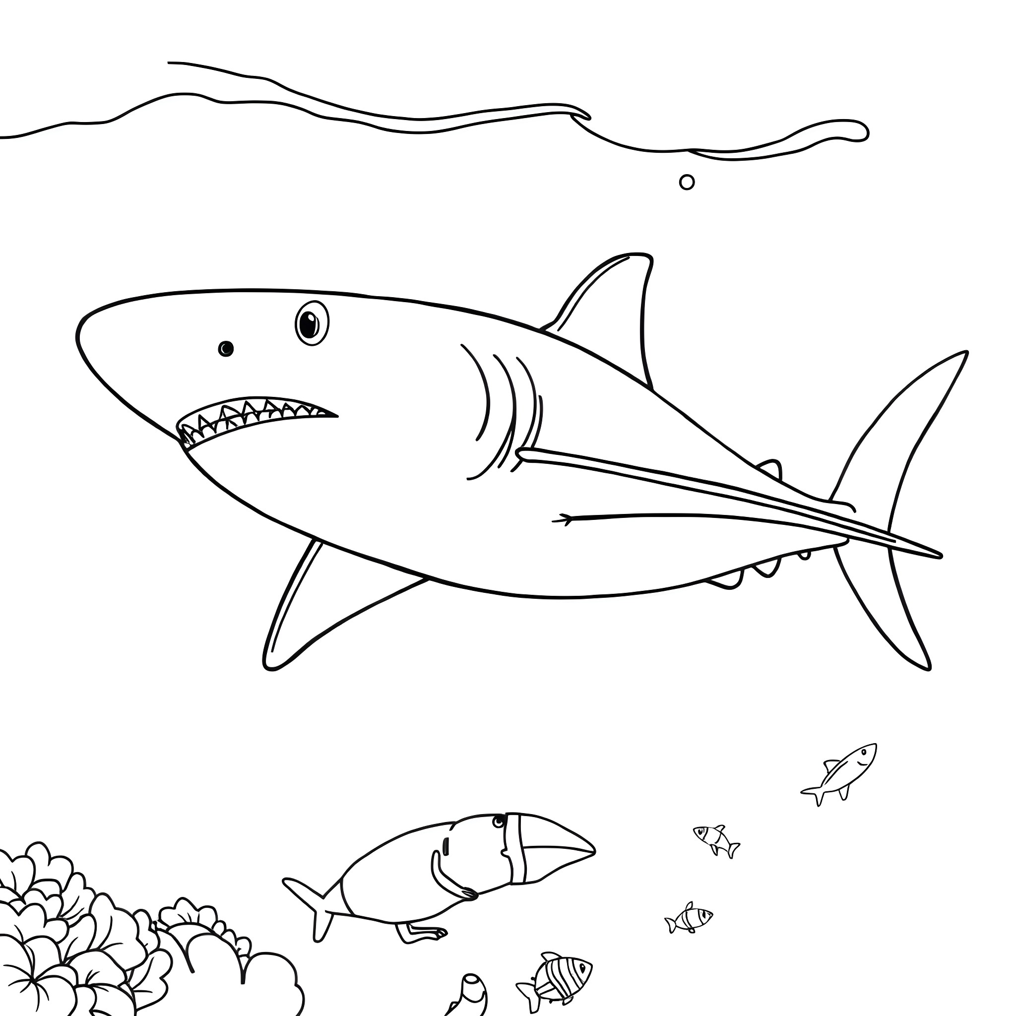 10 Best Lemon Shark Coloring Pages (Free Printable PDFs)