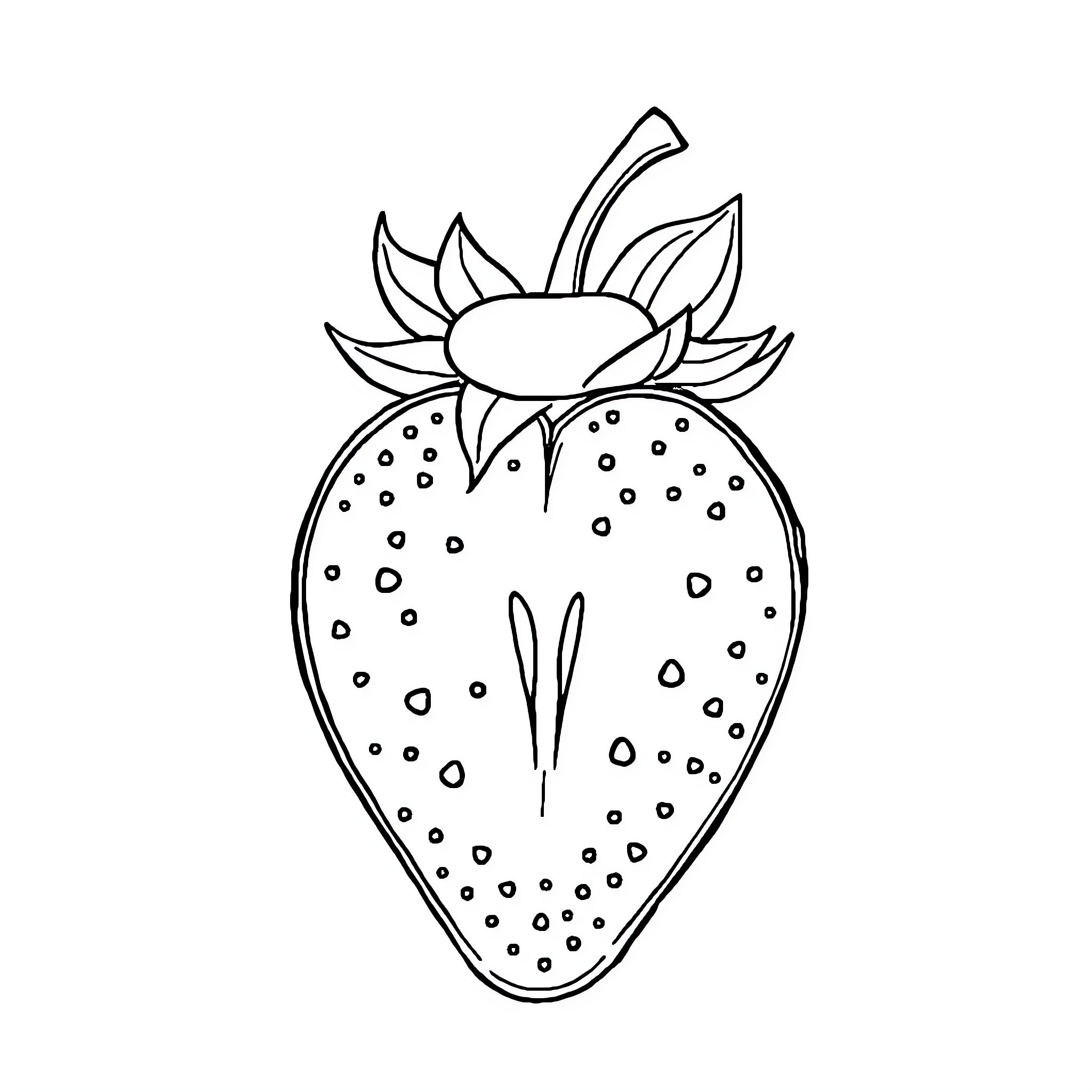 Best Strawberry Coloring Pages (Free Printable PDF)