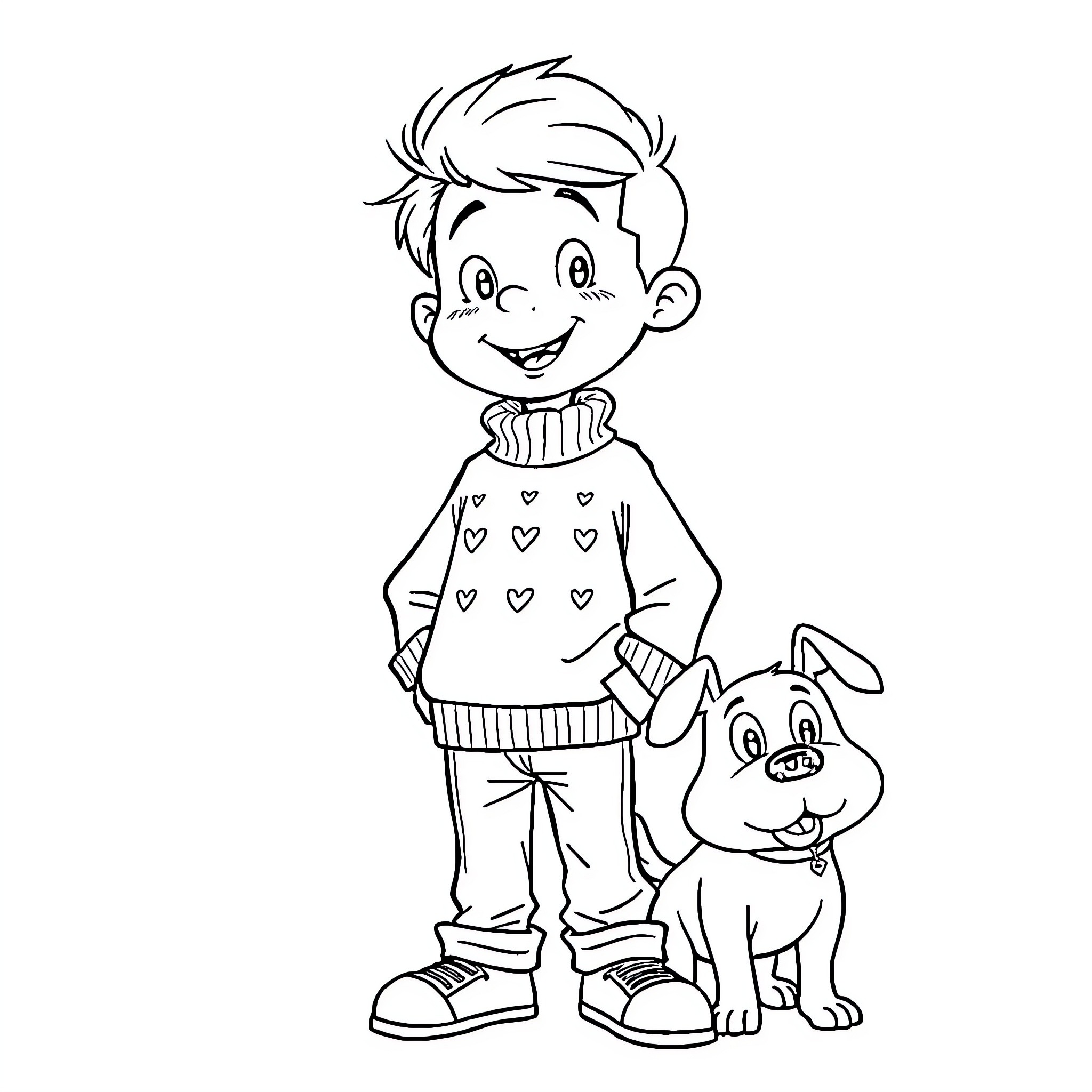 Best Doug Coloring Pages (Free Printable PDF)