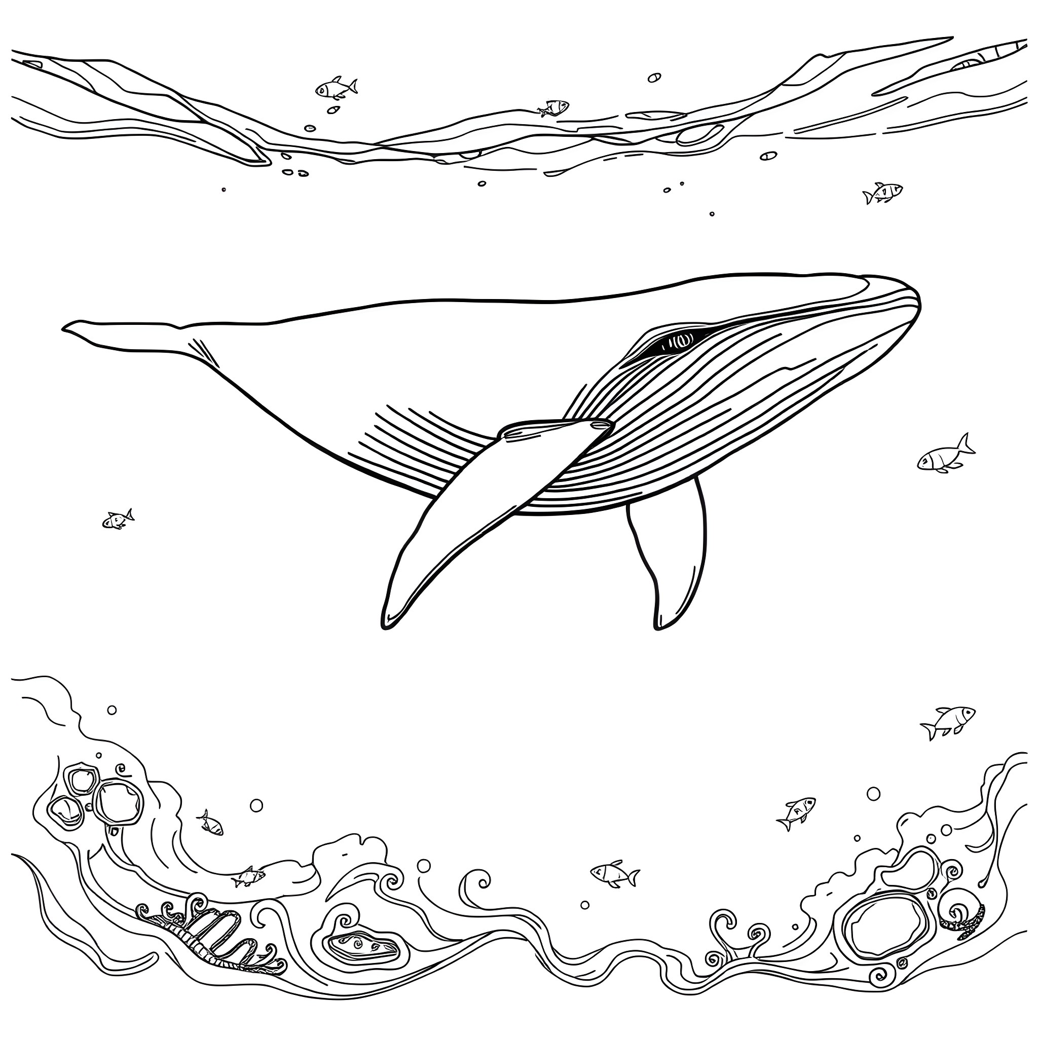 111 Best Whale Coloring Pages (Free Printable PDFs)