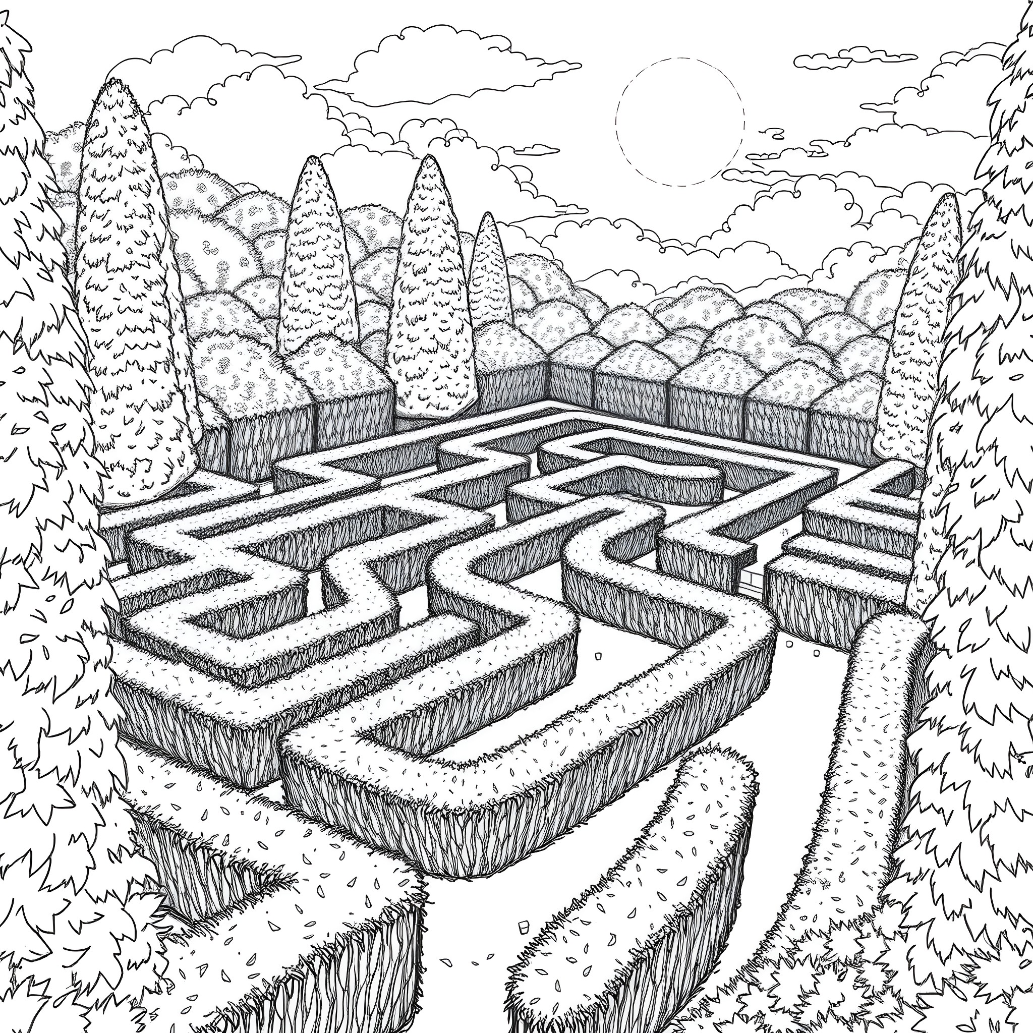 Best Maze Coloring Pages (Free Printable PDF)