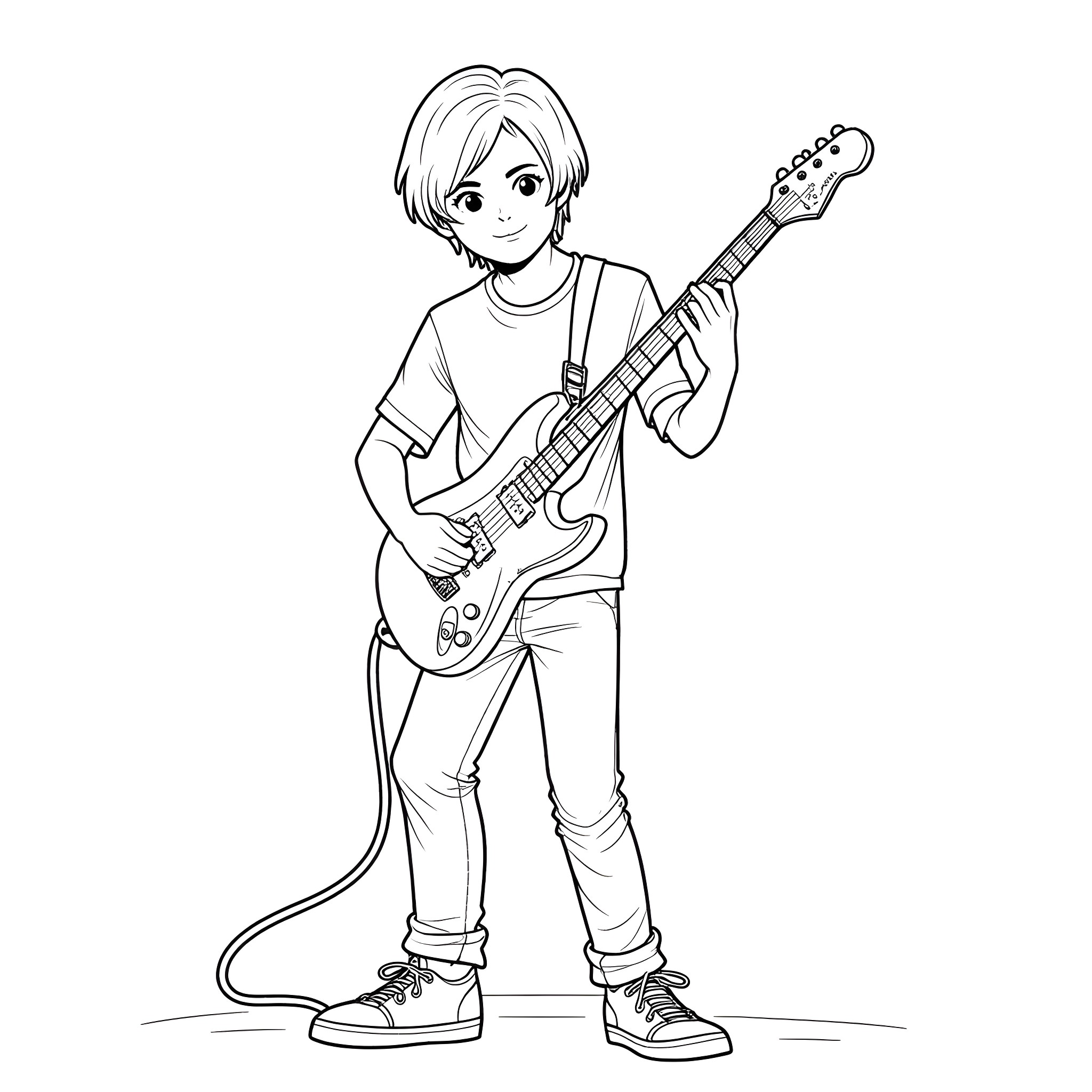 Best Teenage Boy Coloring Pages (Free Printable PDF)