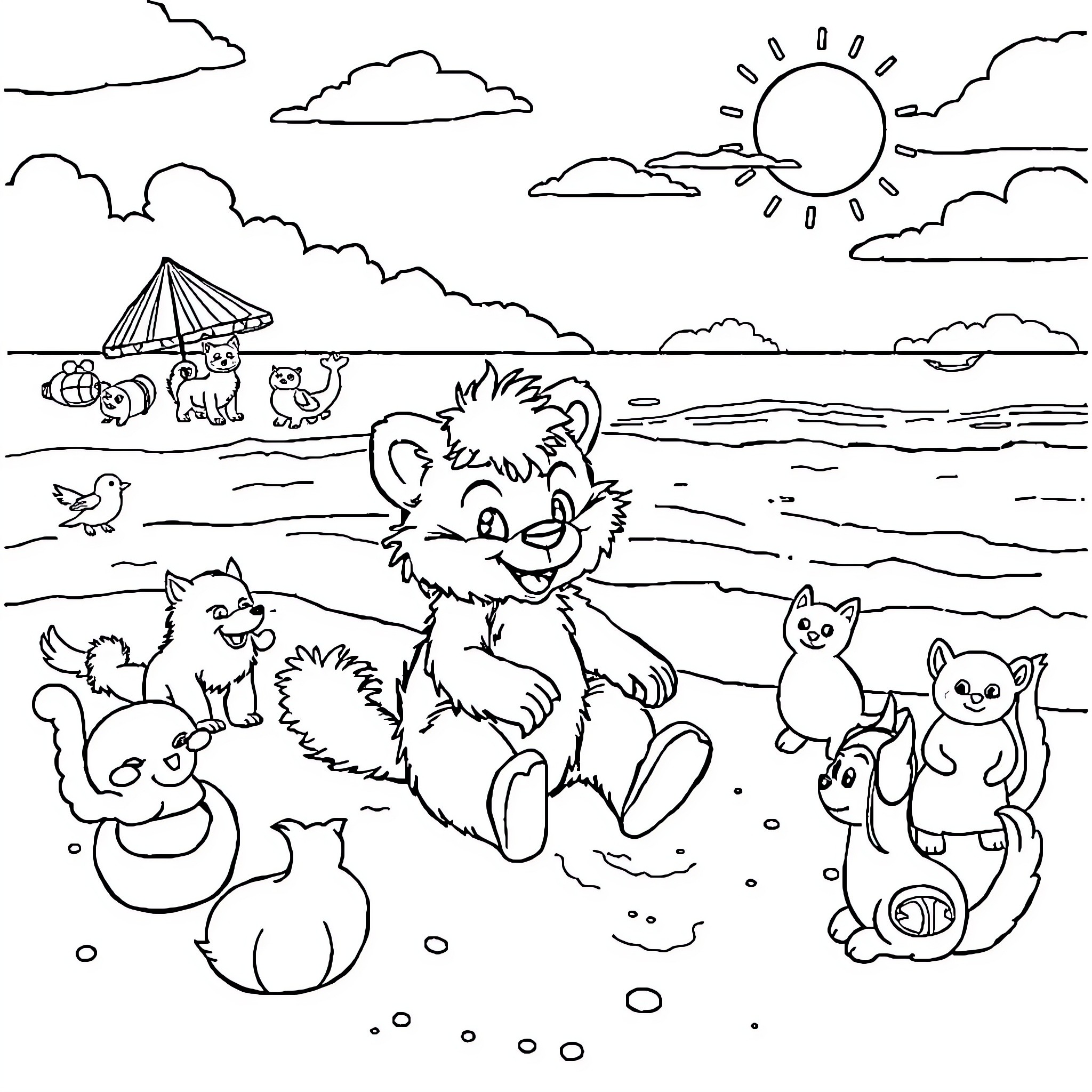 Best Furry Coloring Pages (Free Printable PDF)