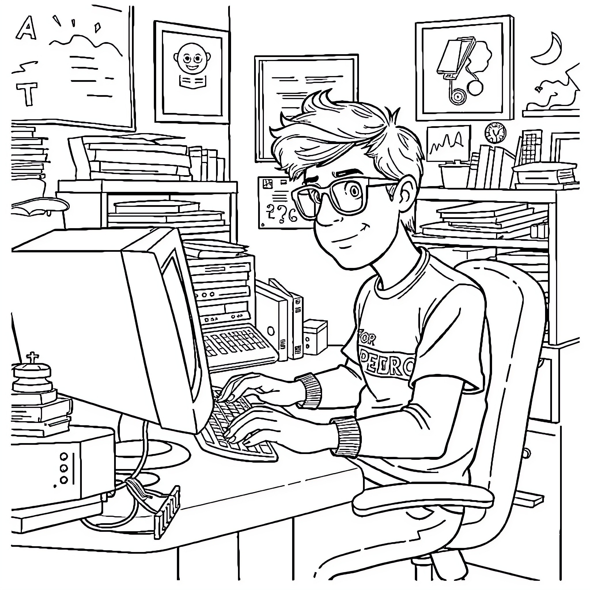 2 Best Napoleon Dynamite Coloring Pages (Free Printable PDFs)