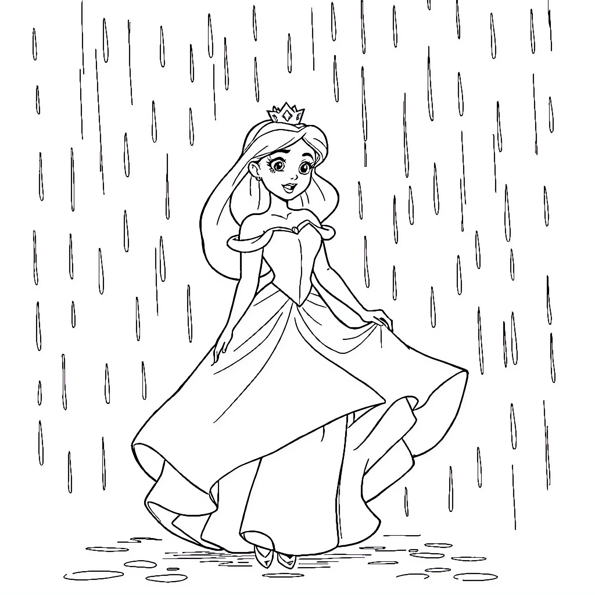 Best Princess Coloring Pages (Free Printable PDF)