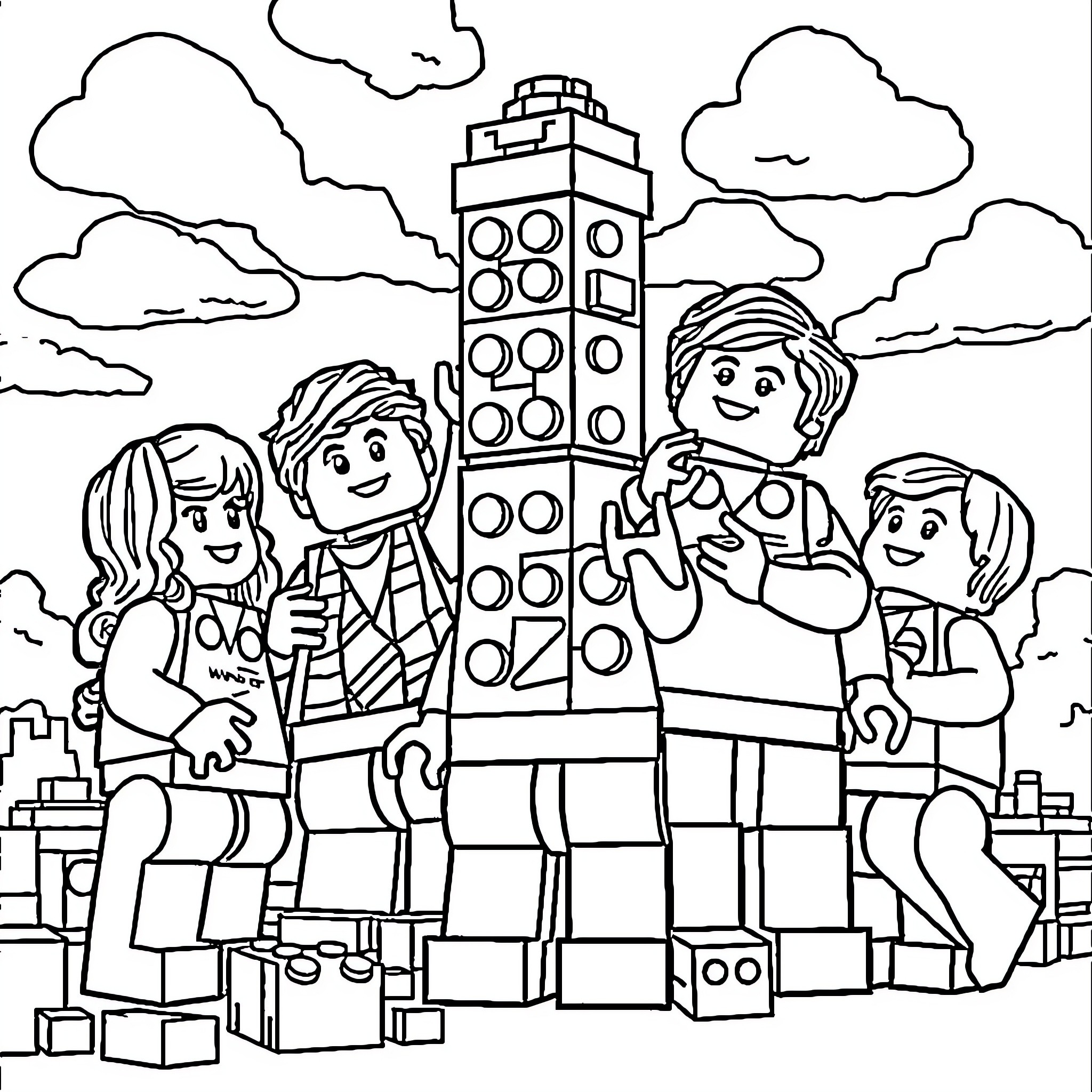 8 Best Lego People Coloring Pages (Free Printable PDFs)