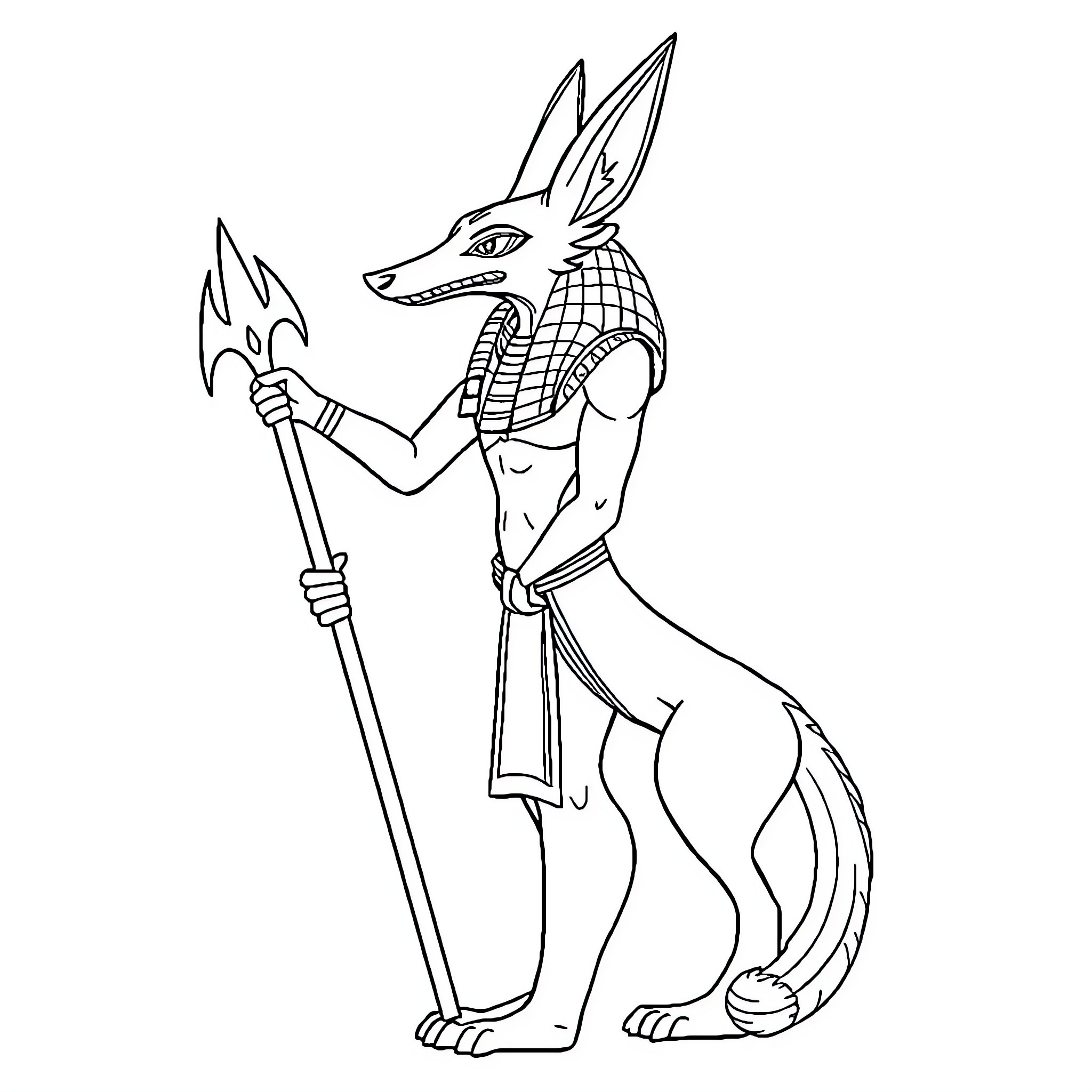 Best Anubis Coloring Pages (Free Printable PDF)