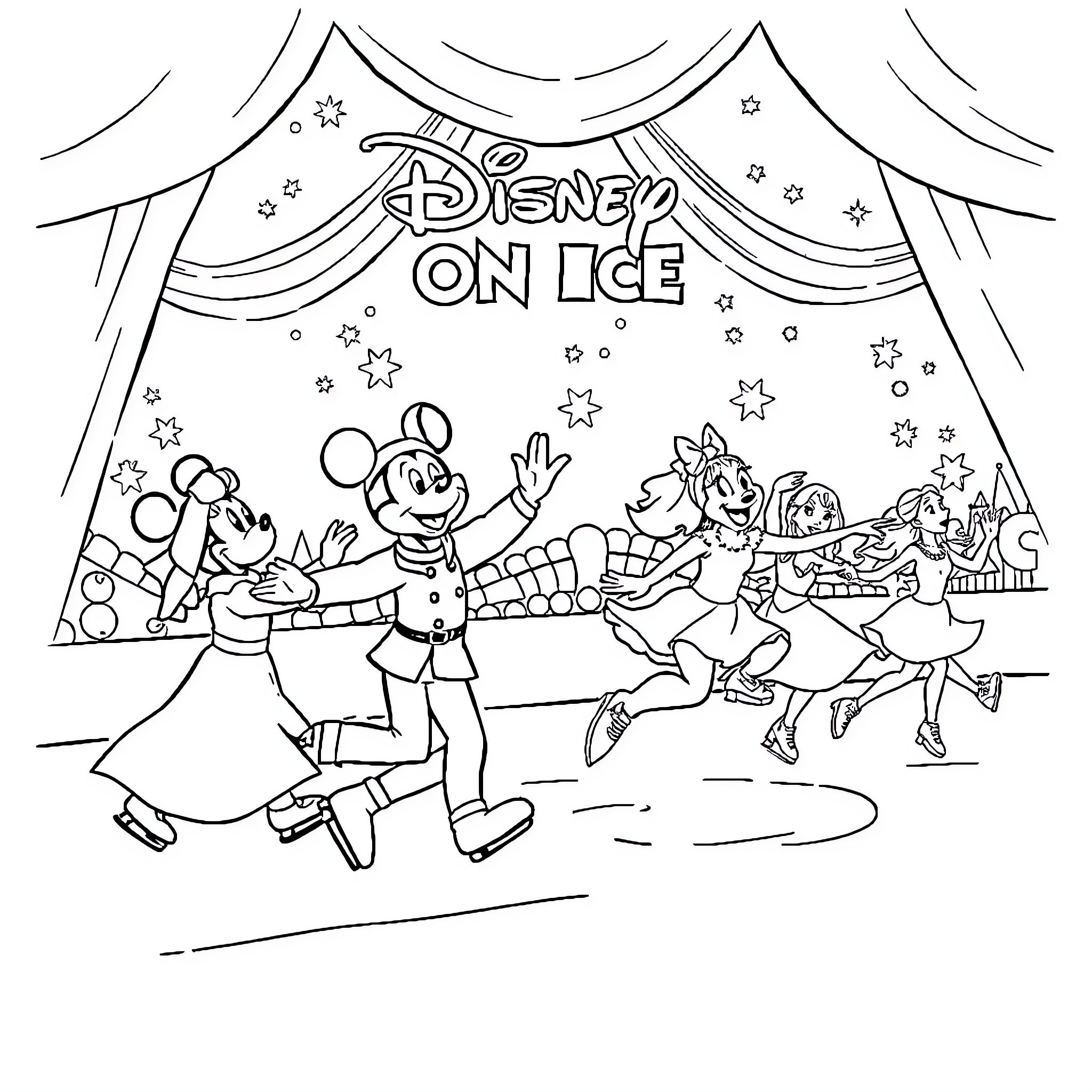 33 Best Disney Coloring Pages (Free Printable PDFs)